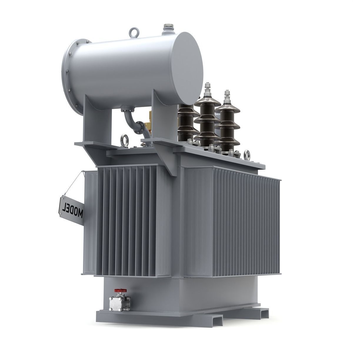 High Voltage Power Electrical Industry Transformer 3D model | CGTrader