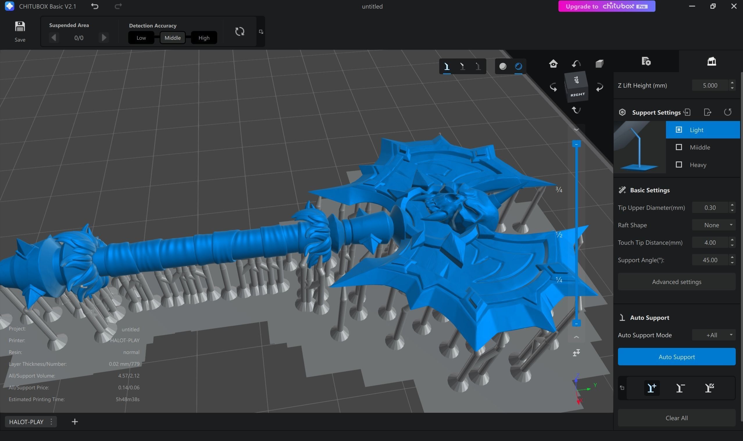 World of Warcraft - Battle For Azeroth Weapon 75mm for 3d print 3D ...
