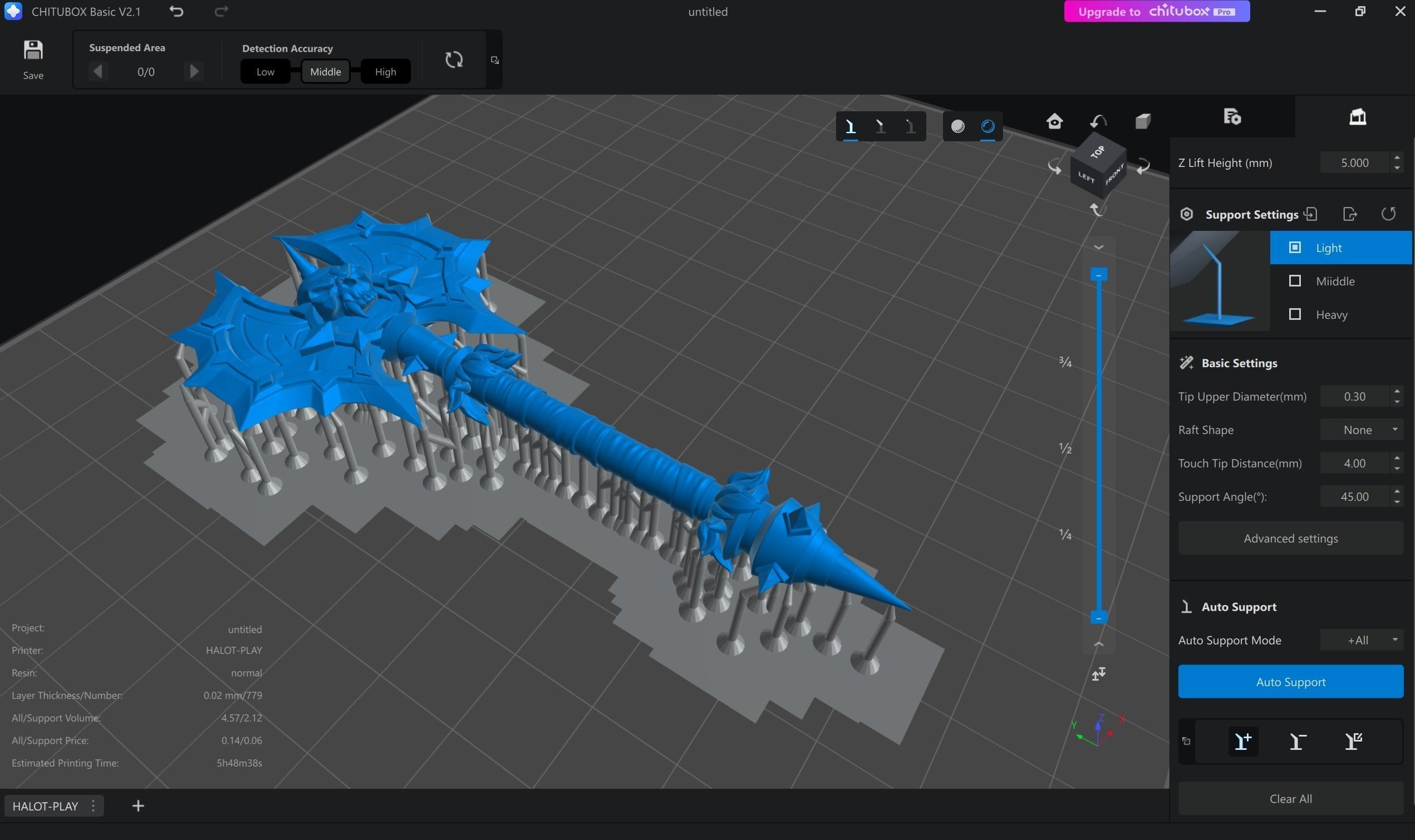 World of Warcraft - Battle For Azeroth Weapon 75mm for 3d print 3D ...