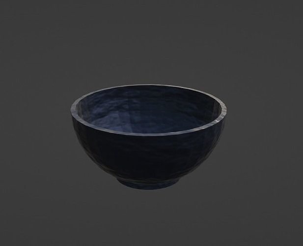 Matcha Bowl free 3D model | CGTrader