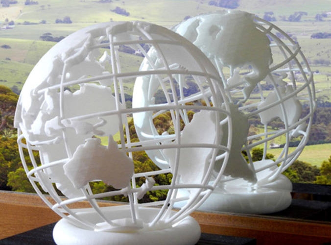 Globe 3D Model 3D printable .stl - CGTrader.com