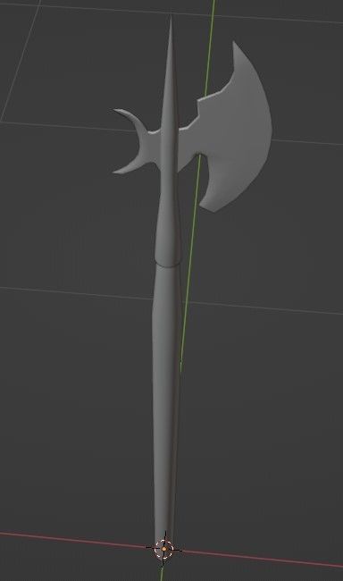 Melee weapon - Halberd free VR / AR / low-poly 3D model | CGTrader