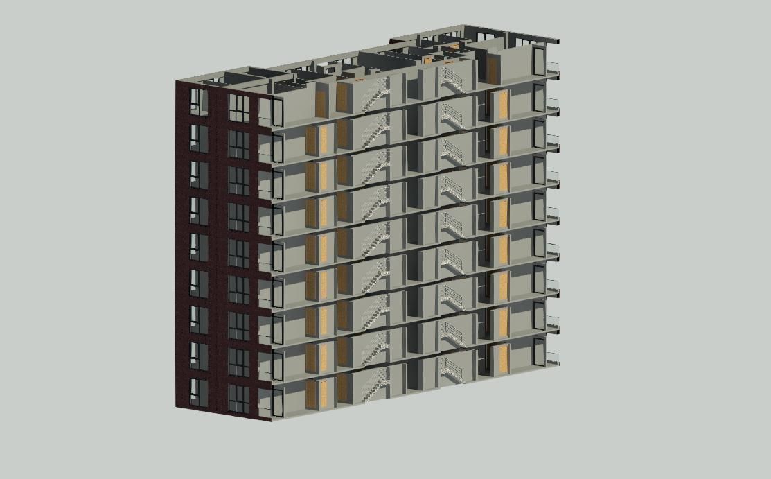 Apartment Modelling Revit 3D model rigged | CGTrader