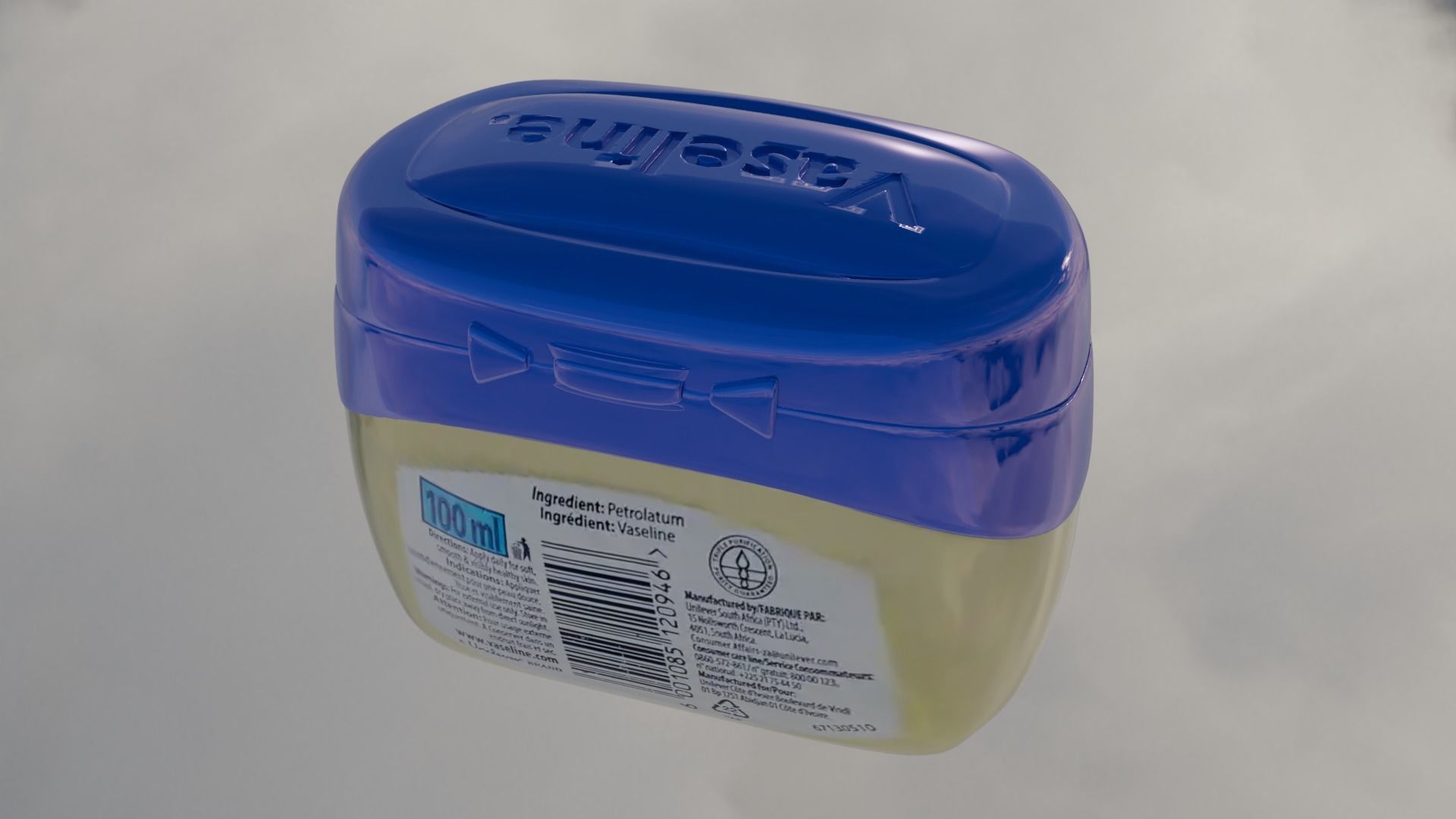 Vaseline free 3D model | CGTrader
