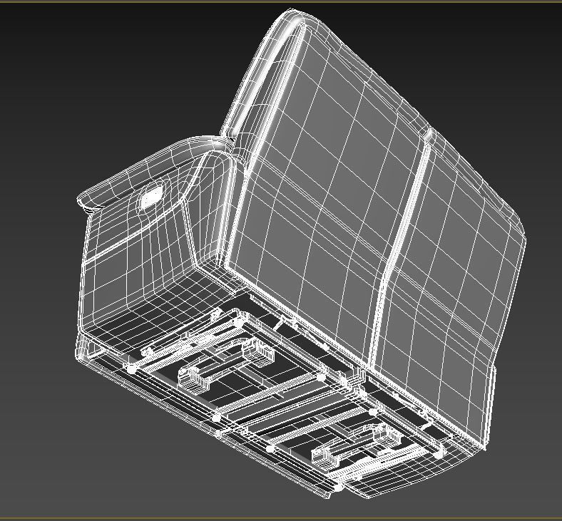 3D model 2 seater power recliner sofa VR / AR / low-poly | CGTrader