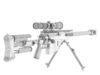 3D model Sniper Rifle PGM Hecate VR / AR / low-poly | CGTrader