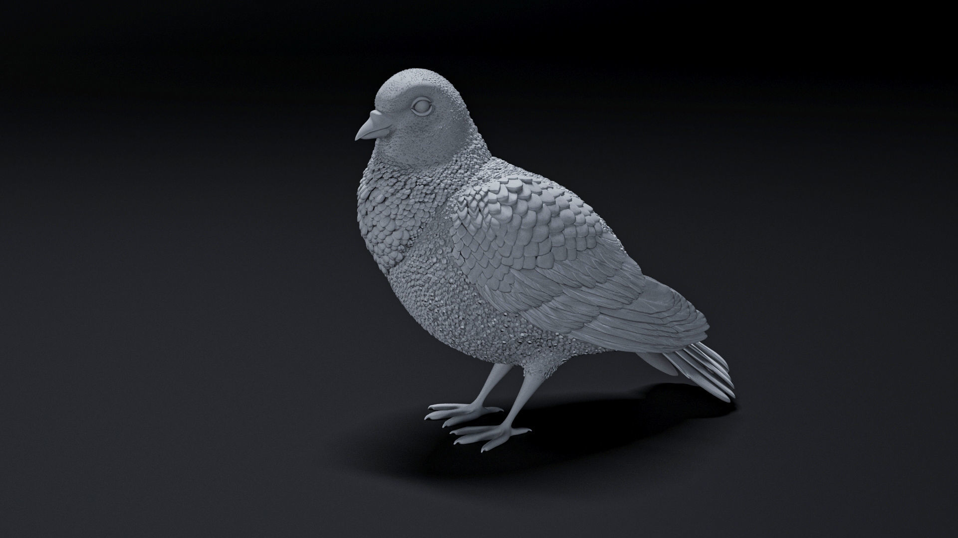 dove bird 3D model 3D printable | CGTrader