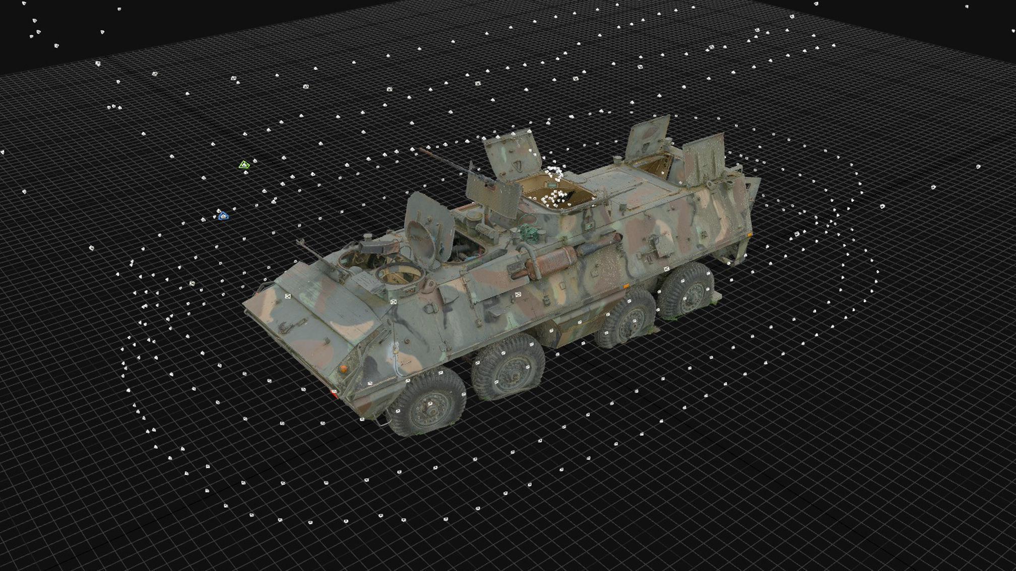 SKOT OT-64 - wheeled floating armored transporter 3D model | CGTrader