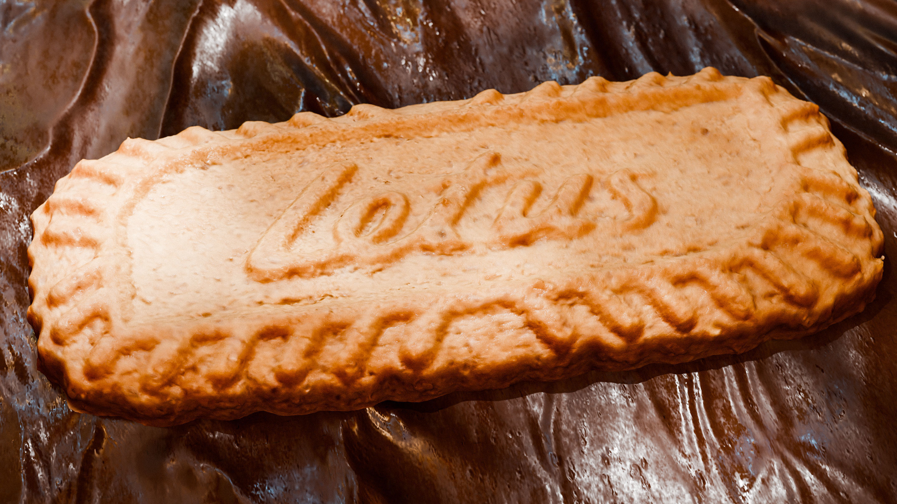 Lotus biscuit free 3D model | CGTrader