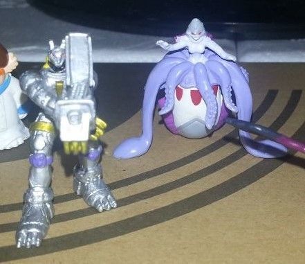 BeoWolfmon and Calmaramon Digimon Frontier Toy Replica 3D Model 3D ...