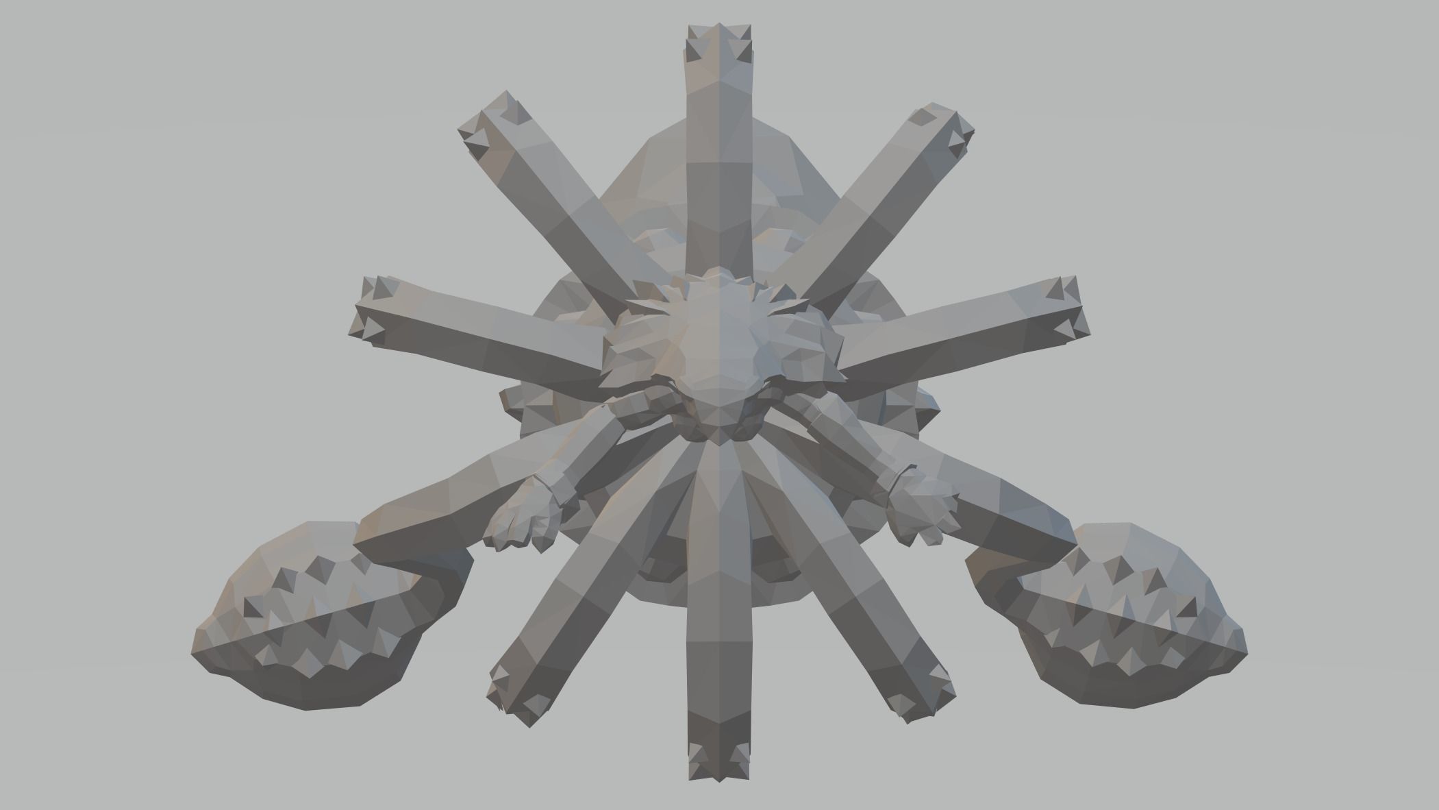 BeoWolfmon and Calmaramon Digimon Frontier Toy Replica 3D Model 3D ...