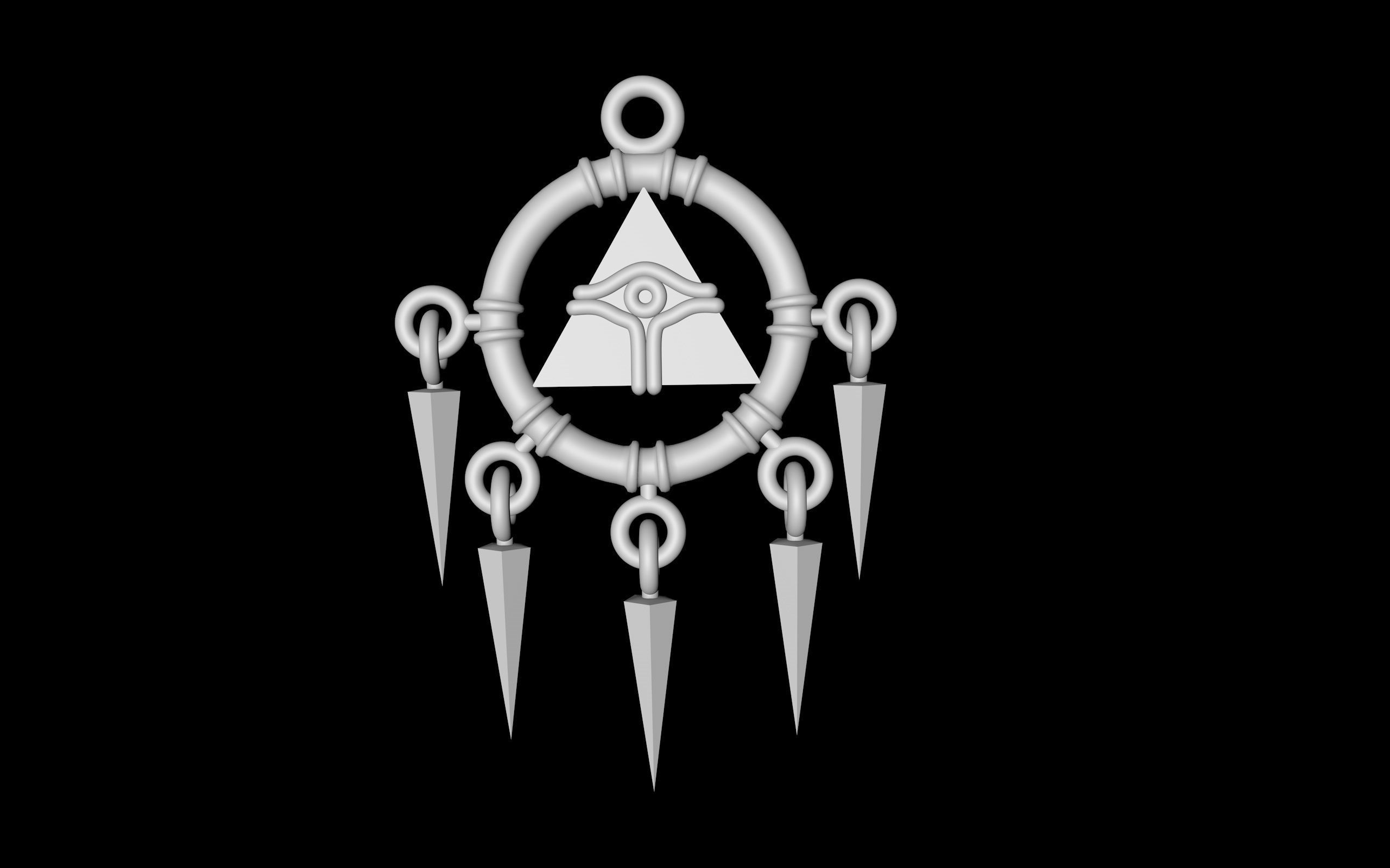 Millennium Ring yu-gi-oh free 3D model 3D printable | CGTrader