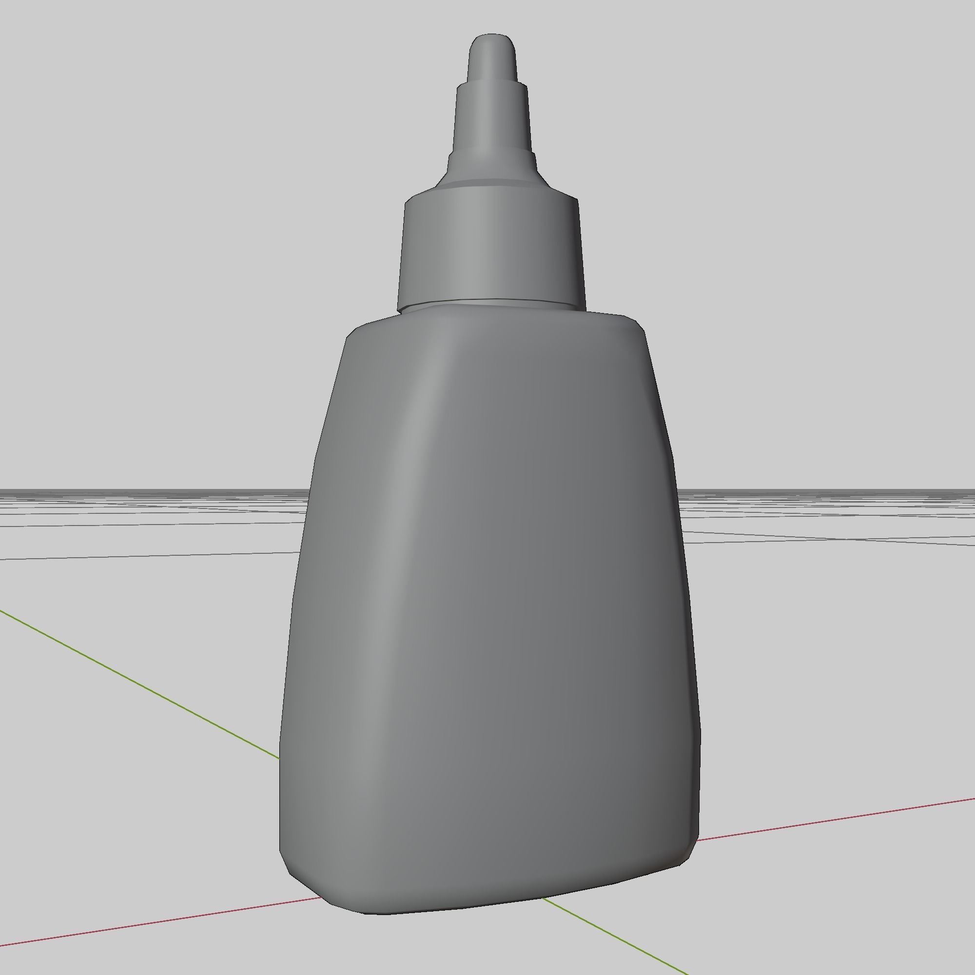 3D model Adhesive Bottle VR / AR / low-poly | CGTrader