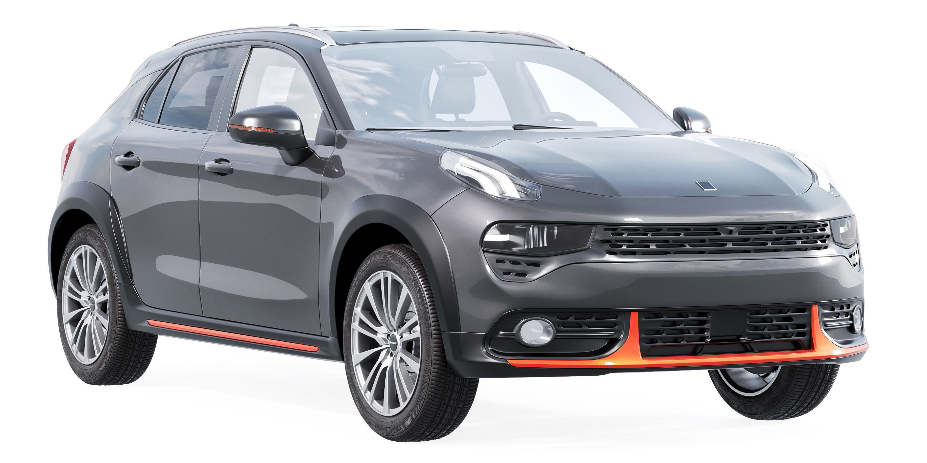 Lynk Co 02 3D model | CGTrader