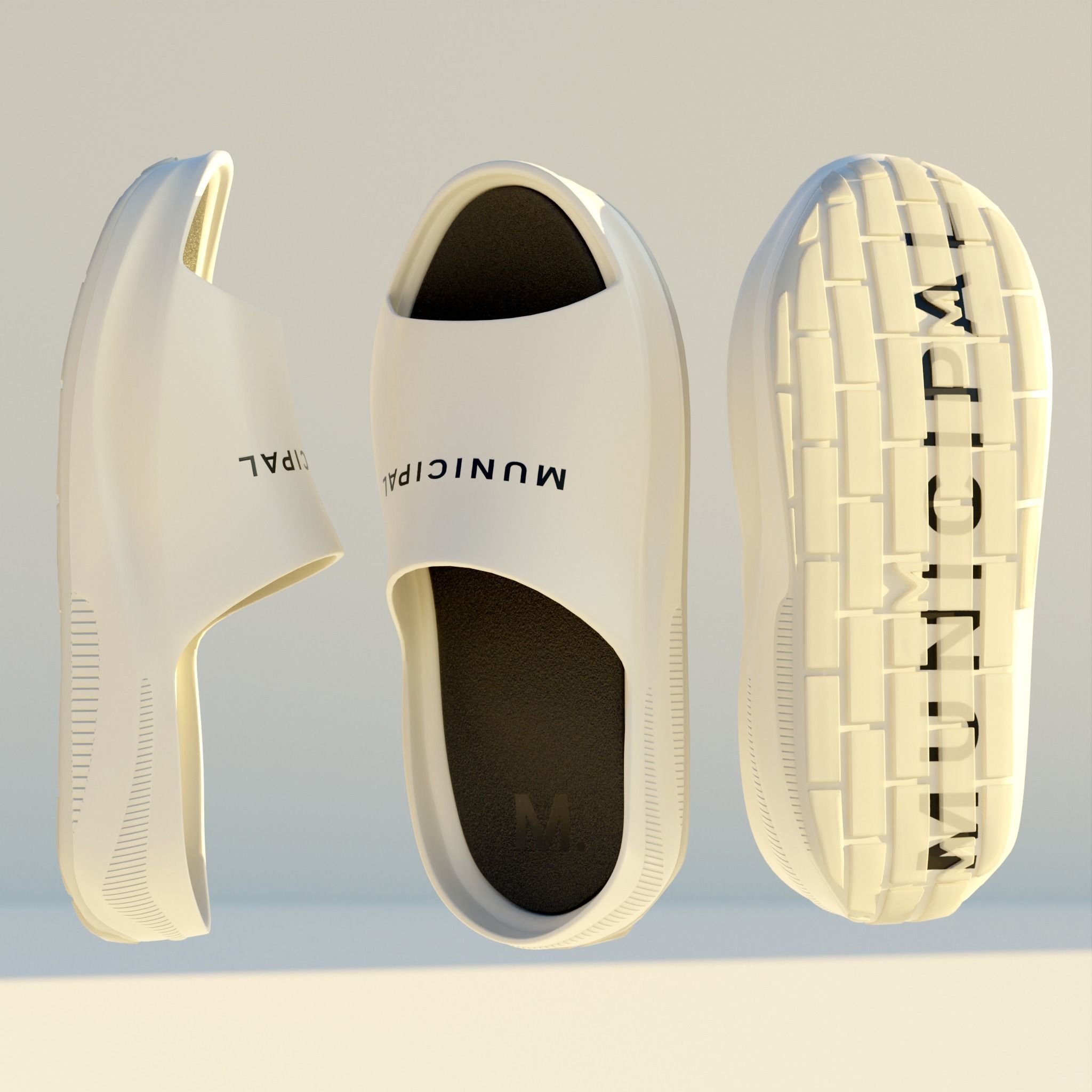 3D model Municipal Podium Slides Shoe Design VR / AR / low-poly | CGTrader