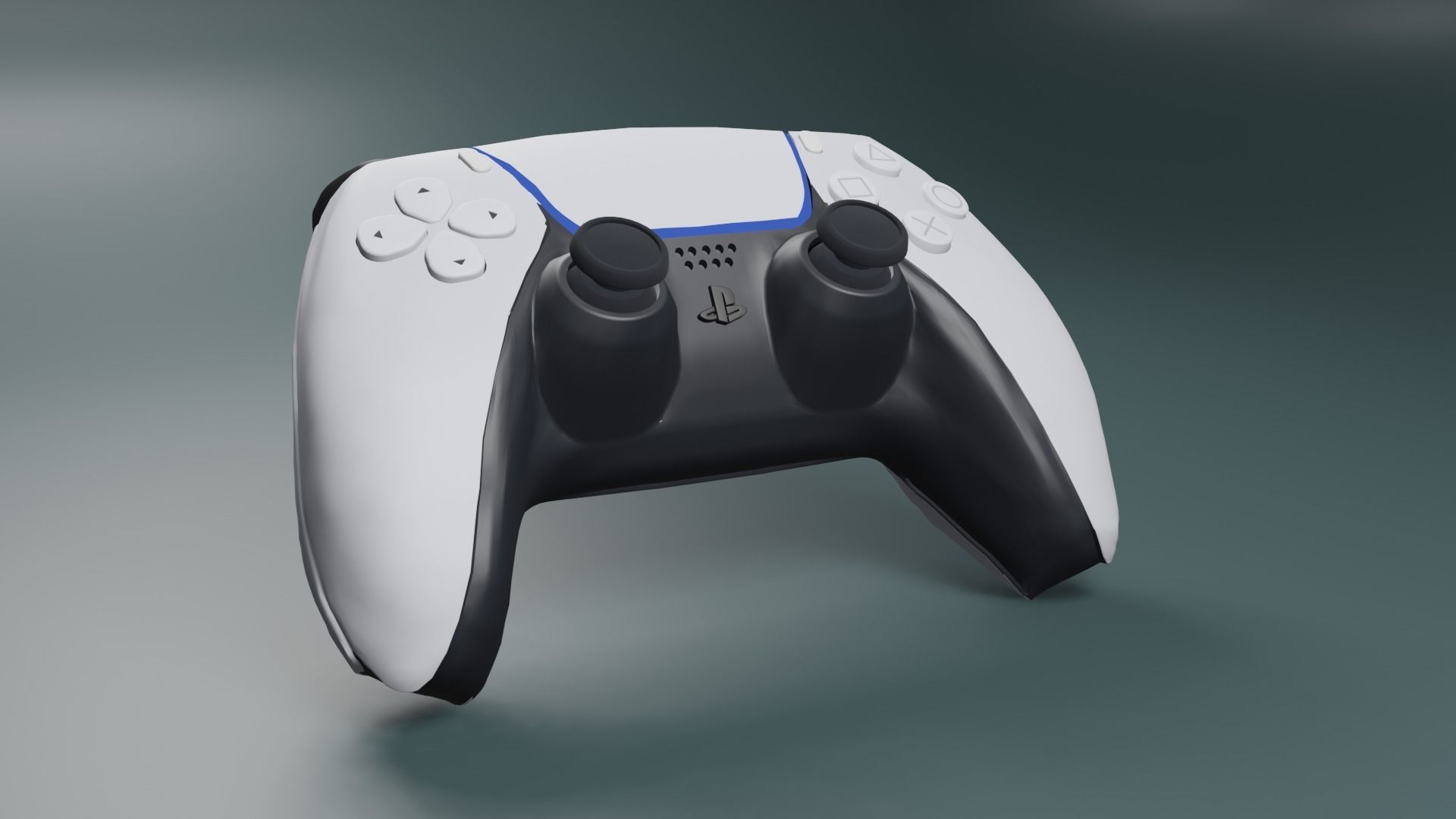 PS 5 joystick free 3D model | CGTrader
