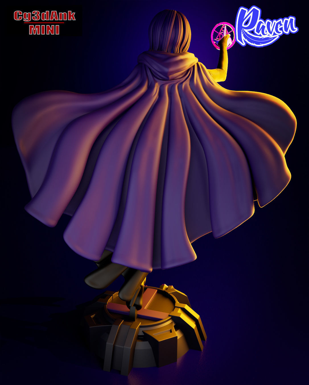 RAVEN STL FAN ART 3D model 3D printable | CGTrader