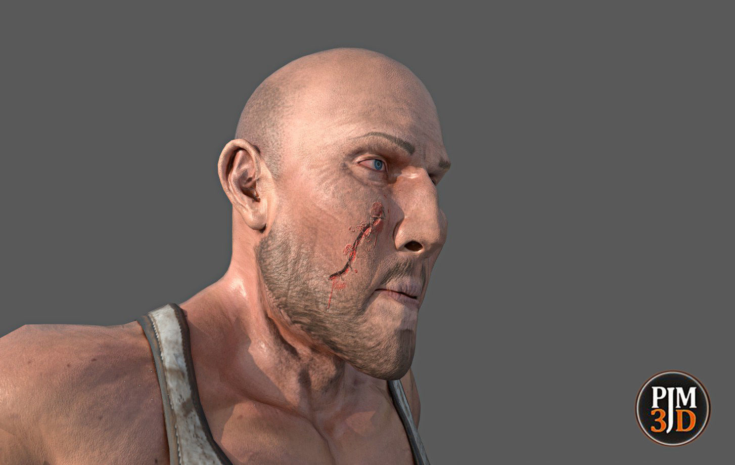 Human Male Character UE4 Unity3D free VR / AR / low-poly 3D model ...