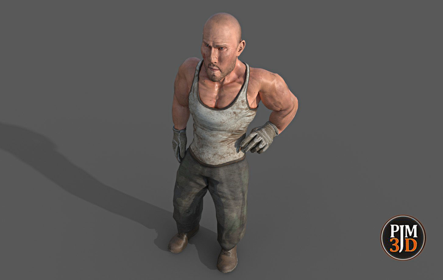 Human Male Character UE4 Unity3D free VR / AR / low-poly 3D model | CGTrader
