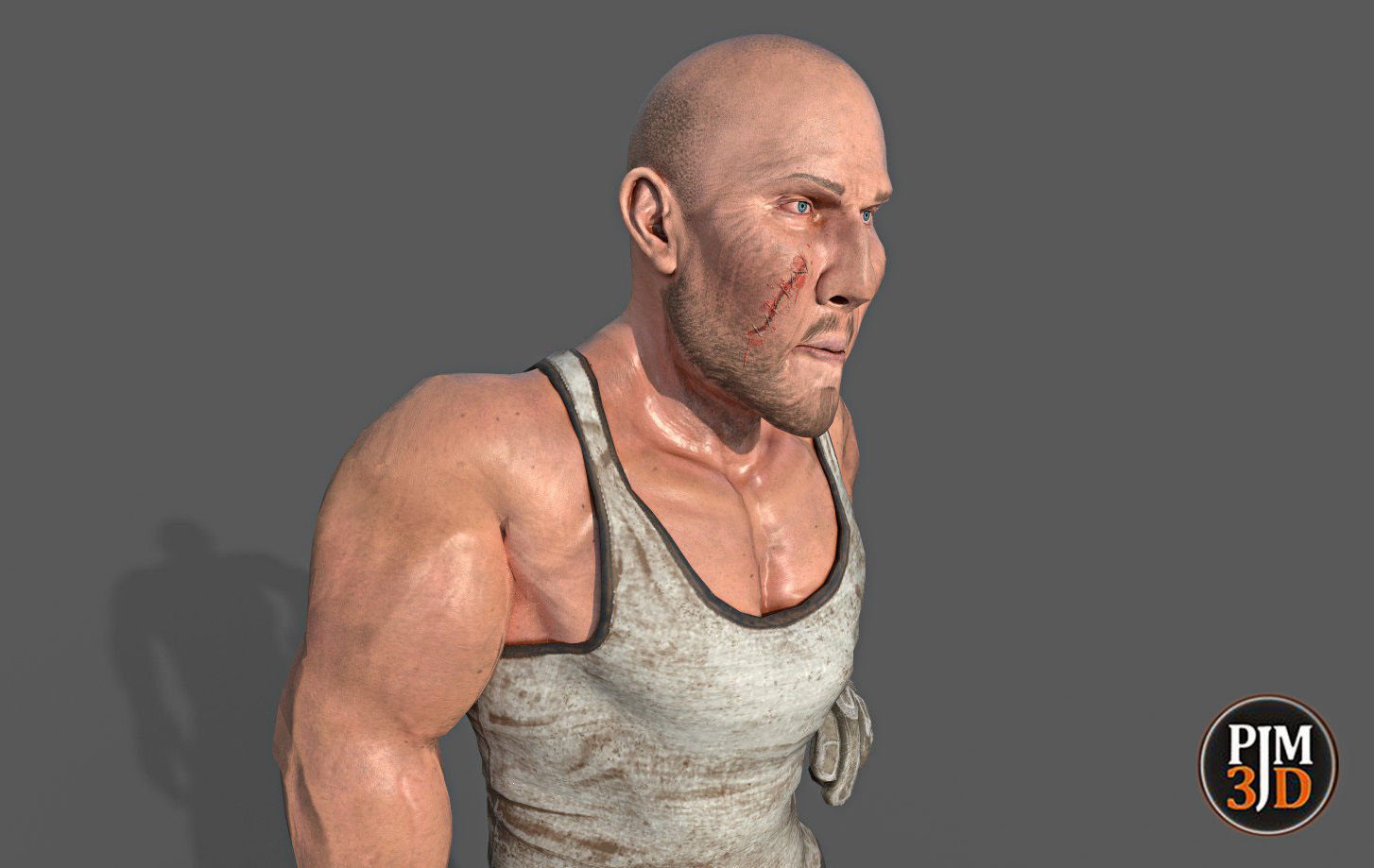 Human Male Character UE4 Unity3D free VR / AR / low-poly 3D model | CGTrader