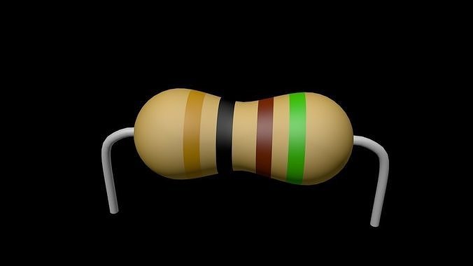 electrical resistance free 3D model | CGTrader