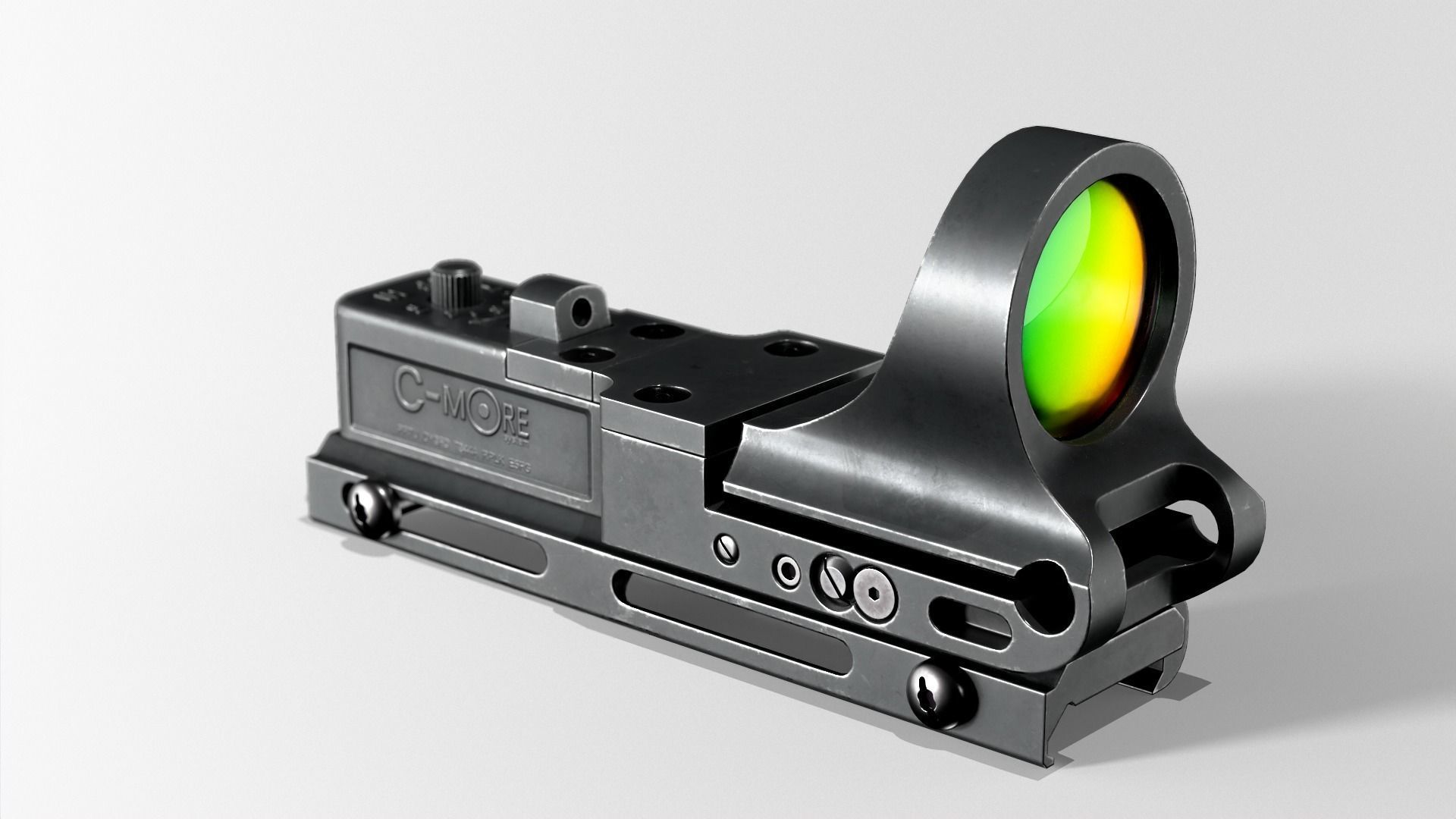 3D model C-More Red Dot Sight VR / AR / low-poly | CGTrader