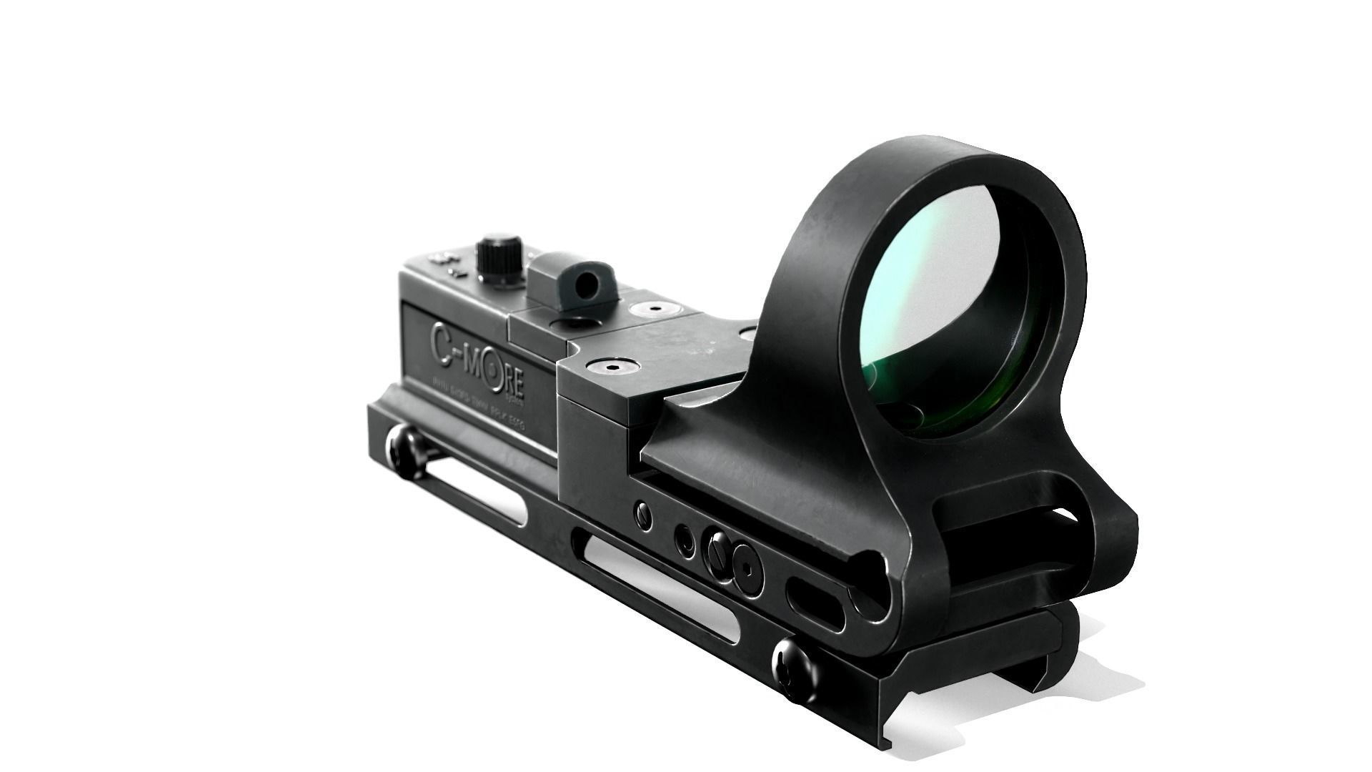 3D model C-More Red Dot Sight VR / AR / low-poly | CGTrader