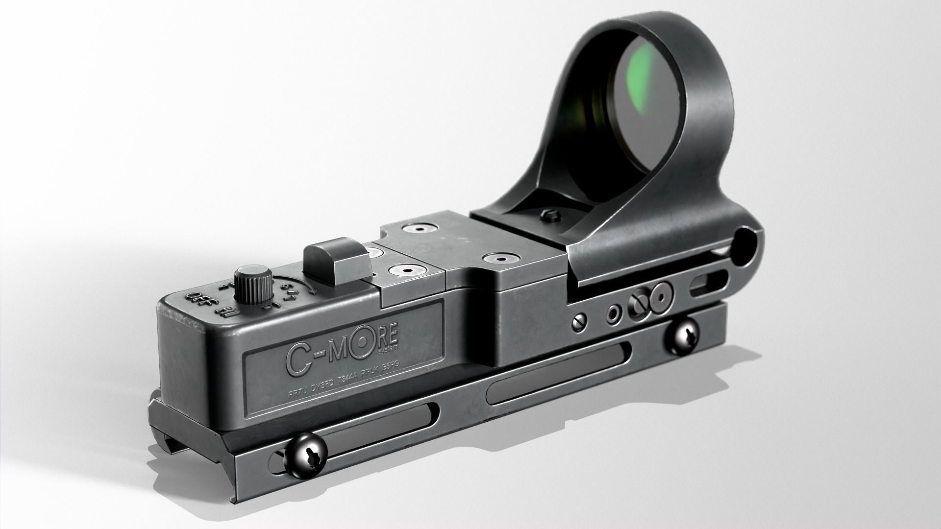 3D model C-More Red Dot Sight VR / AR / low-poly | CGTrader
