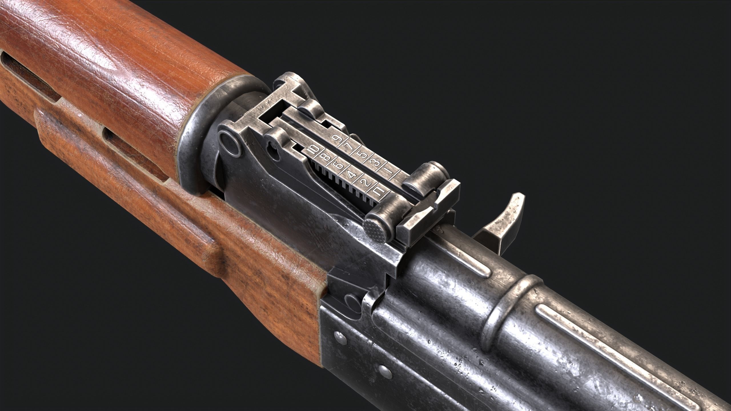 AKM game model free VR / AR / low-poly 3D model | CGTrader