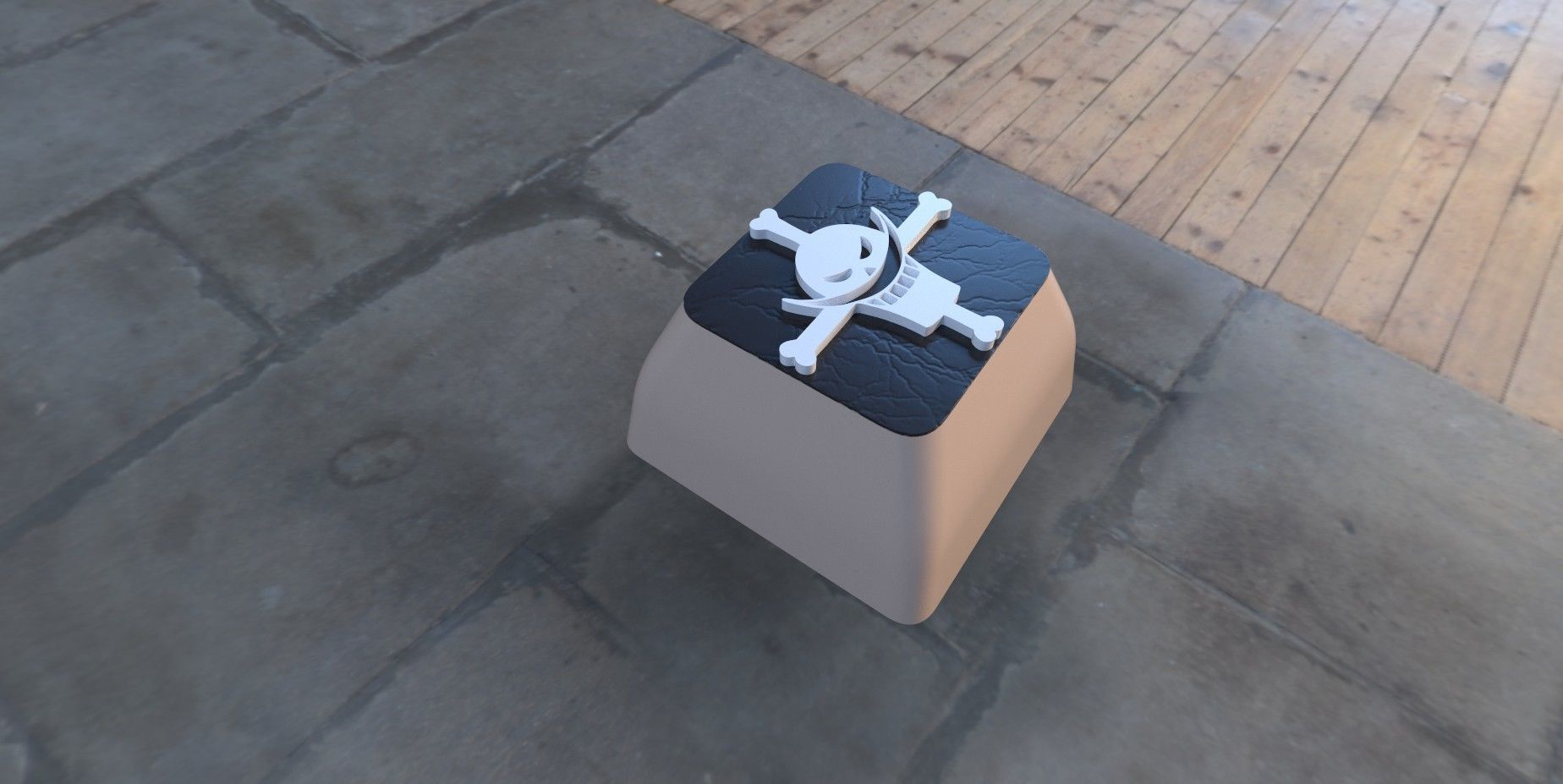 keycap onepiece free 3D model 3D printable | CGTrader