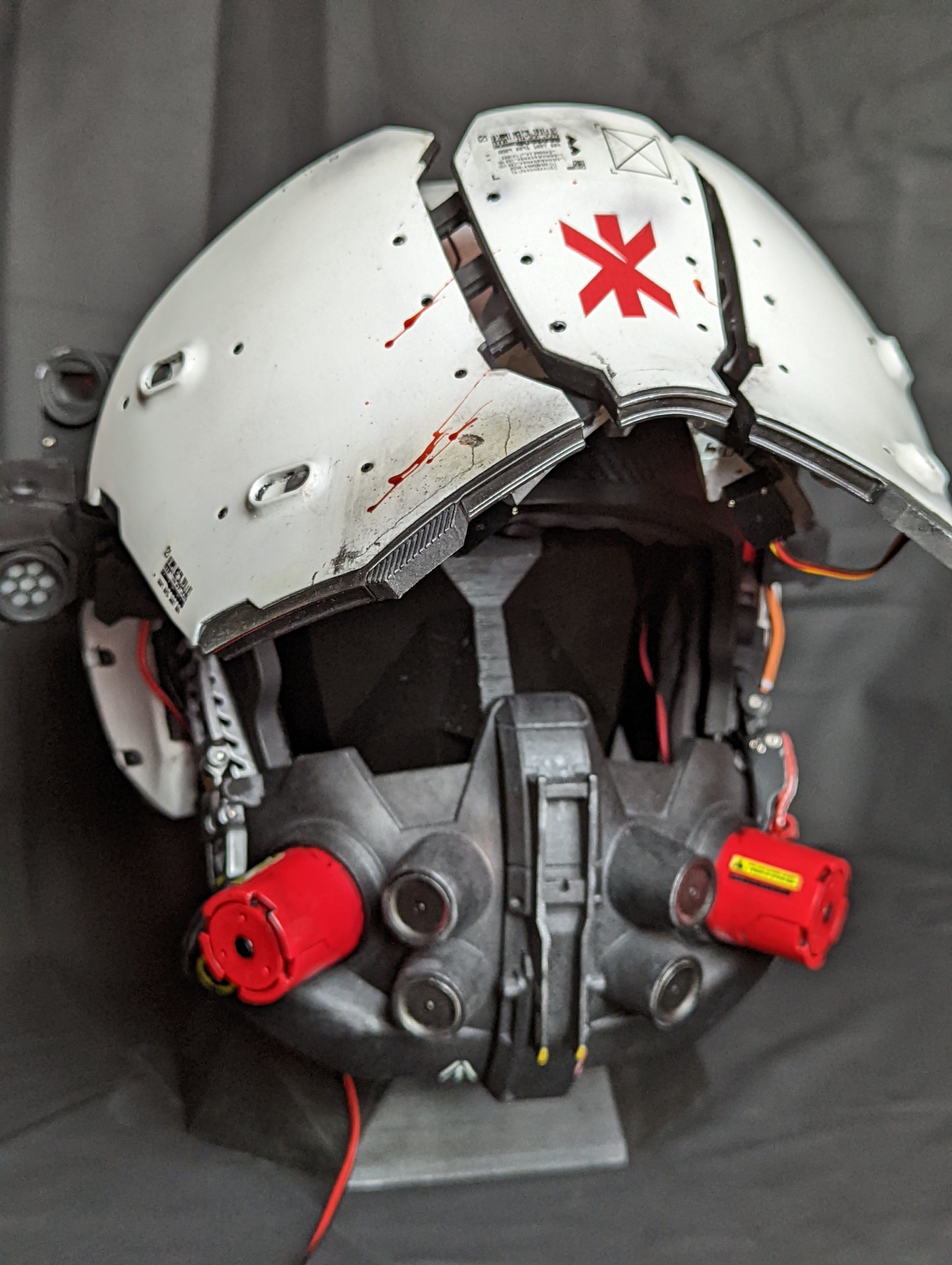 Cyberpunk 2077 - Trauma Team - Soldier Helmet - 3D Models 3D model 3D ...