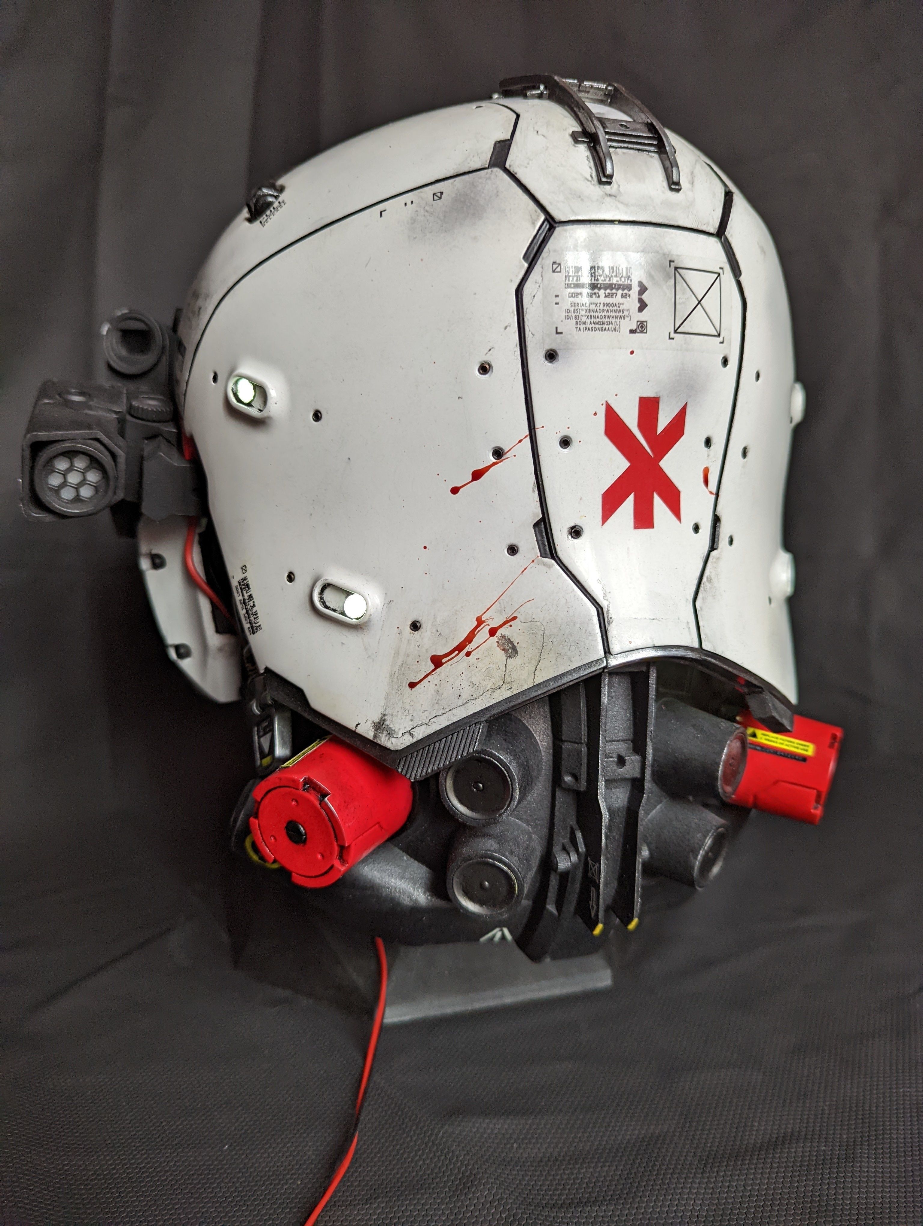 Cyberpunk 2077 - Trauma Team - Soldier Helmet - 3D Models 3D model 3D ...