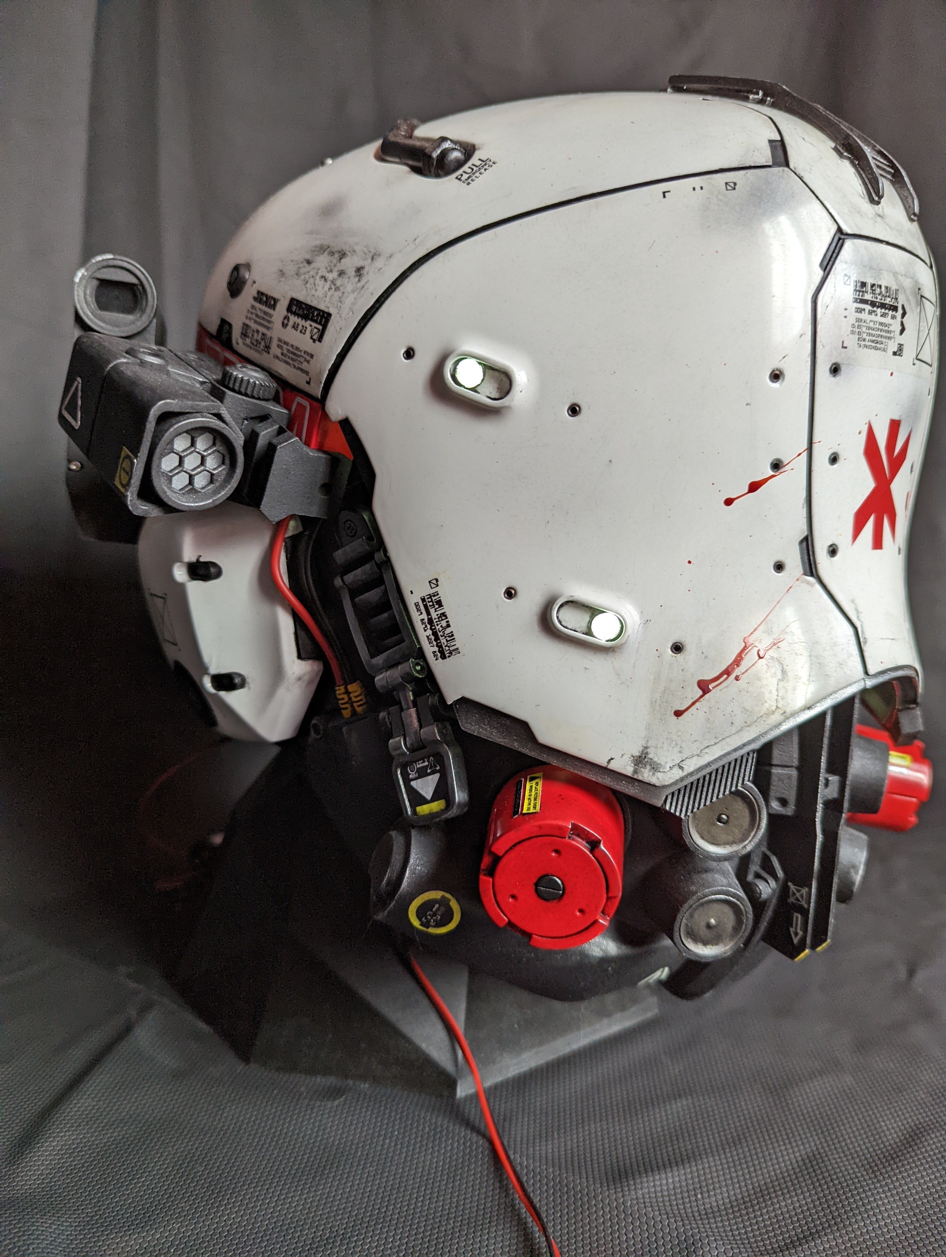 Cyberpunk 2077 - Trauma Team - Soldier Helmet - 3D Models 3D model 3D ...