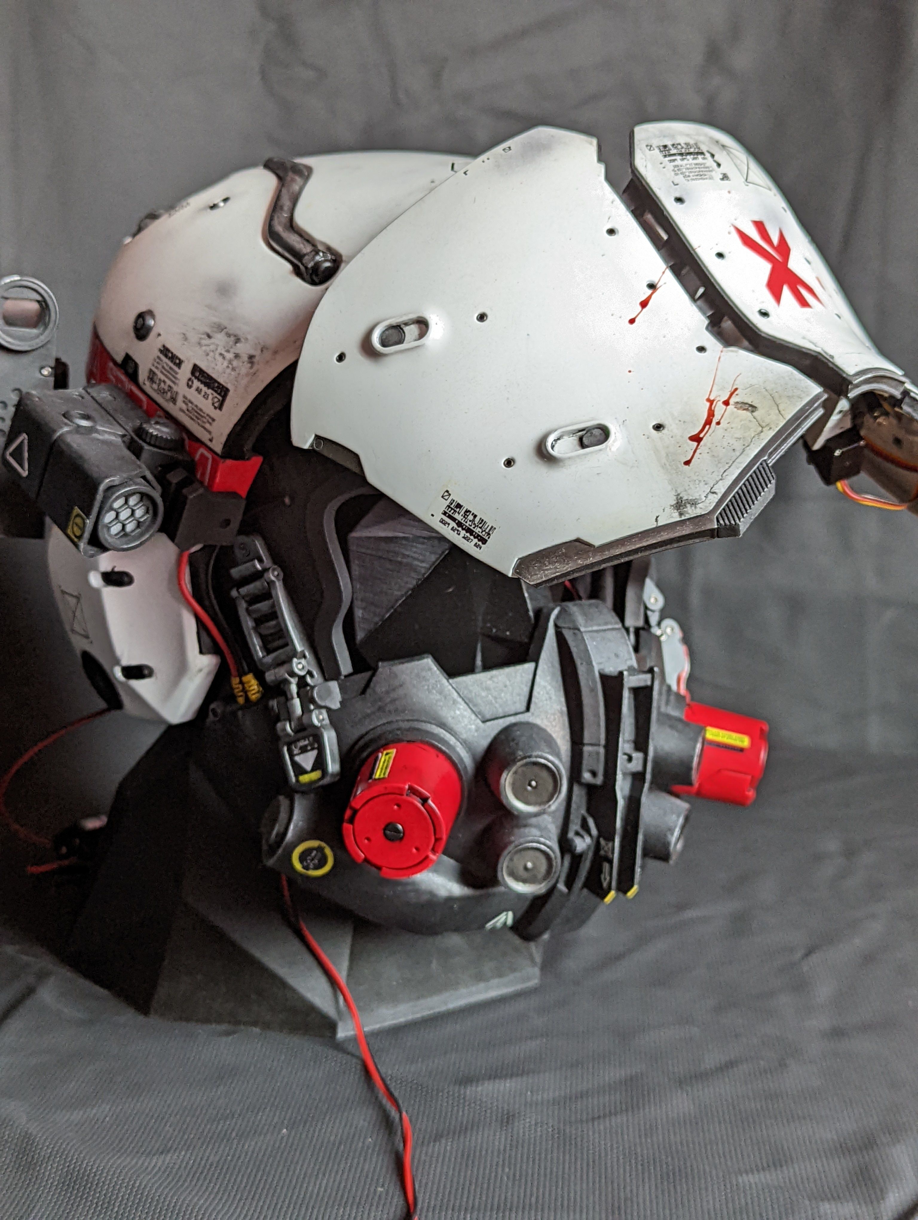 Cyberpunk 2077 - Trauma Team - Soldier Helmet - 3D Models 3D model 3D ...