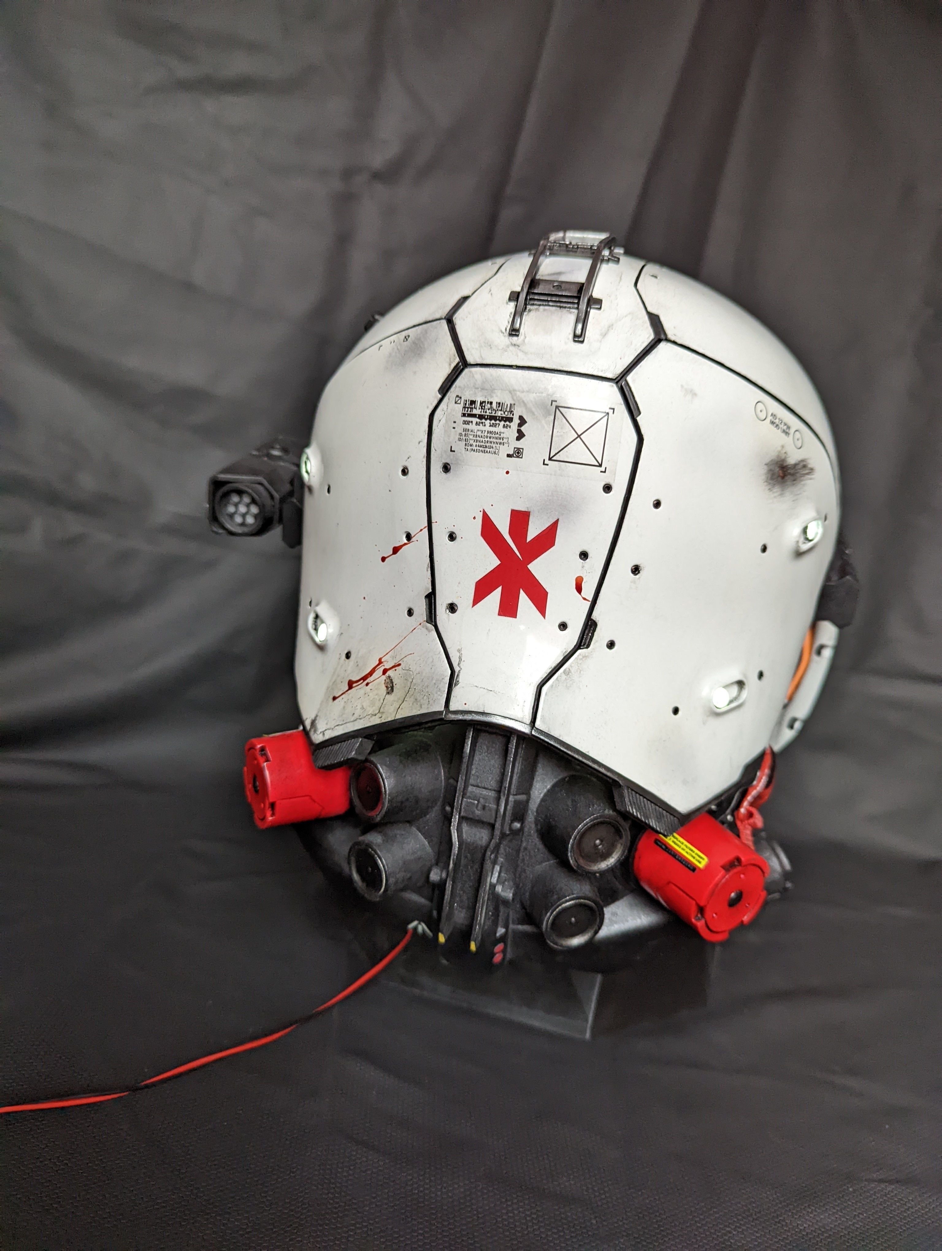 Cyberpunk 2077 - Trauma Team - Soldier Helmet - 3D Models 3D model 3D ...