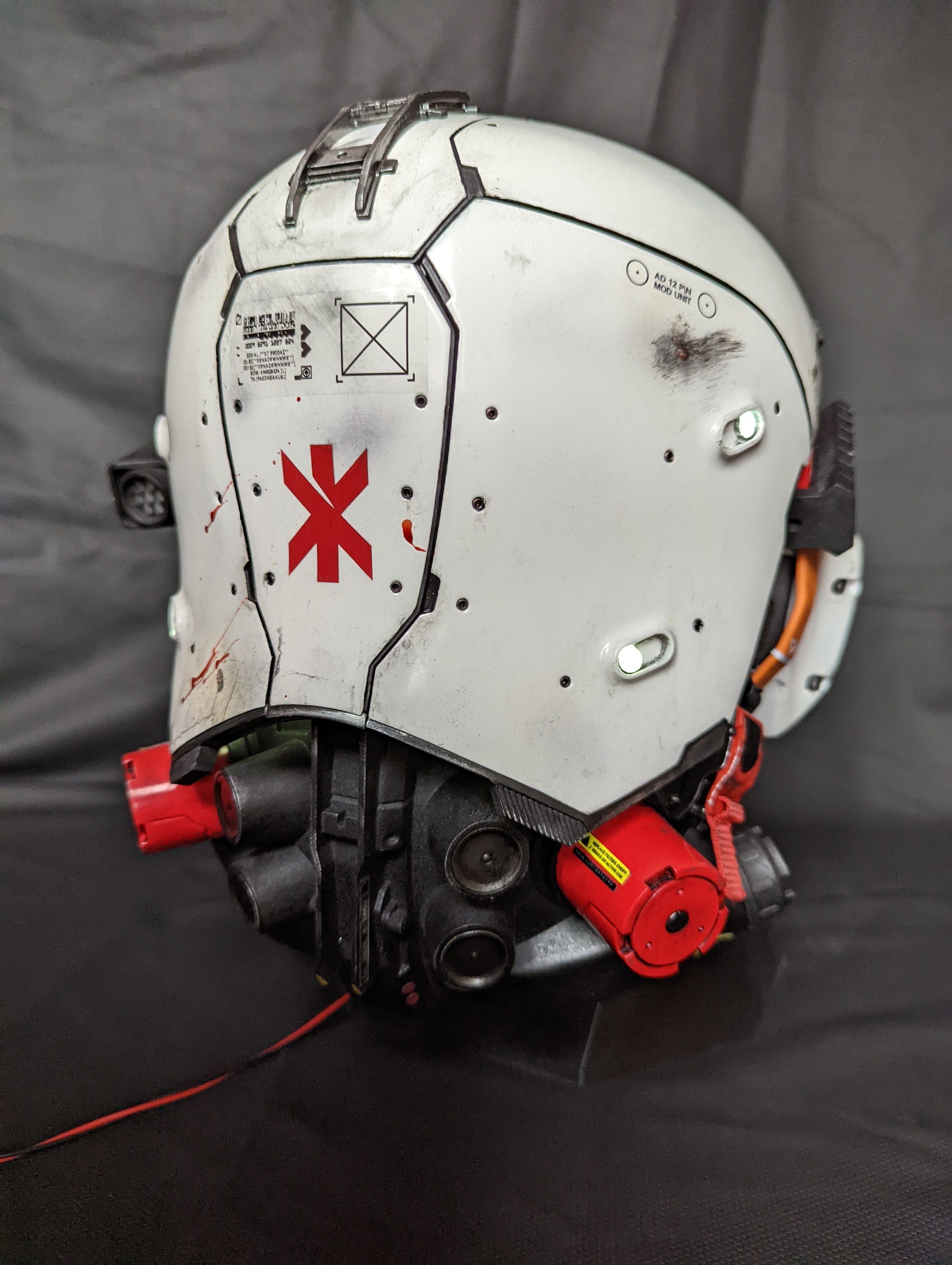 Cyberpunk 2077 - Trauma Team - Soldier Helmet - 3D Models 3D model 3D ...