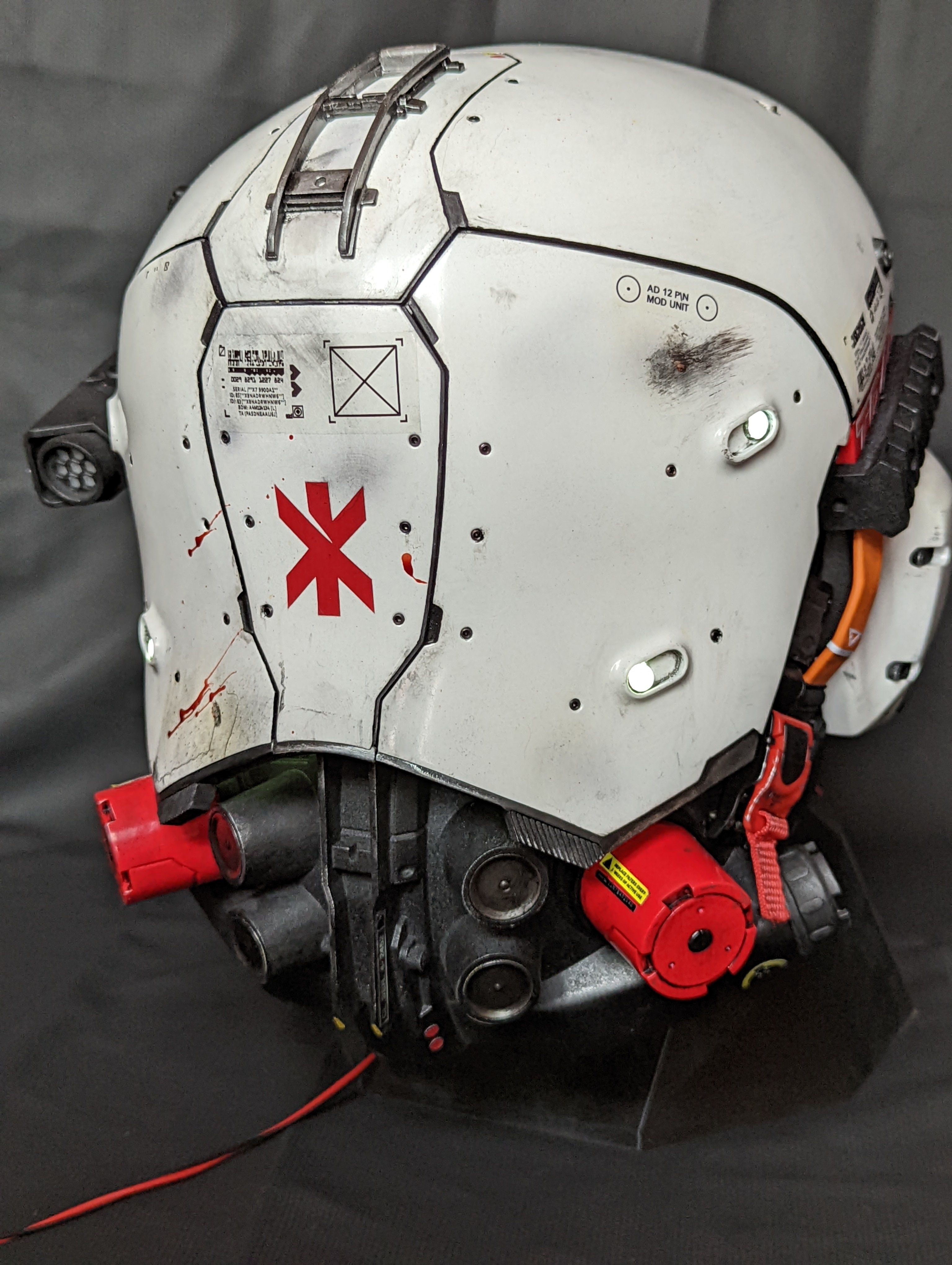 Cyberpunk 2077 - Trauma Team - Soldier Helmet - 3D Models 3D model 3D ...