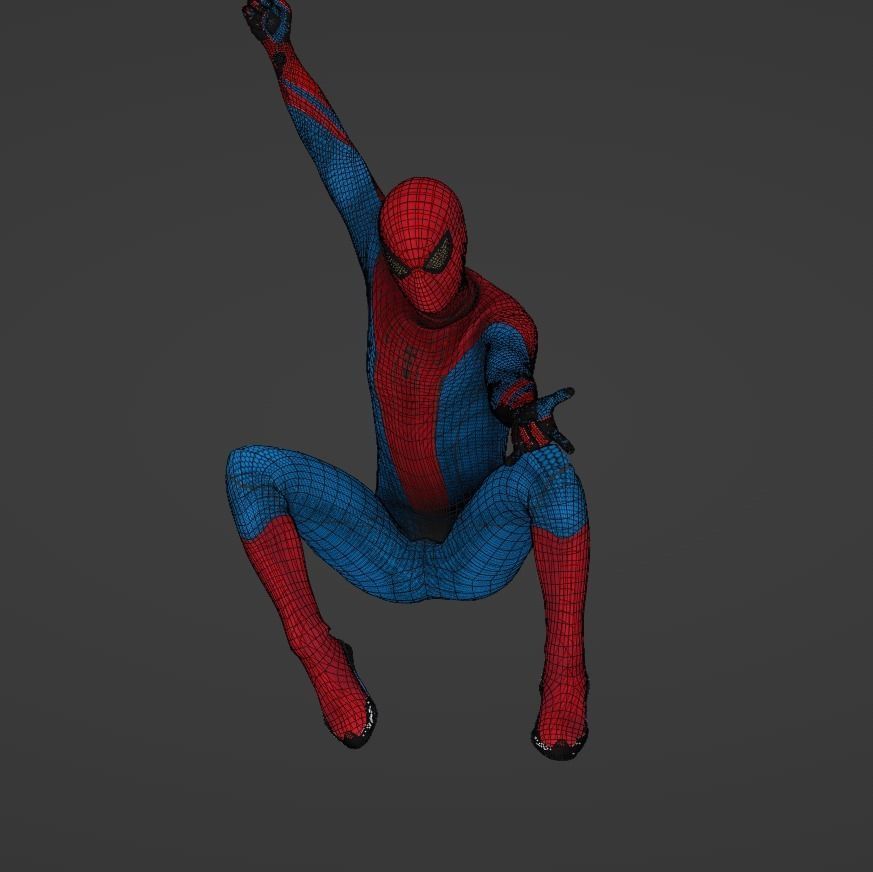 The Amazing Spider-man 1 3D MODEL 3D model rigged | CGTrader