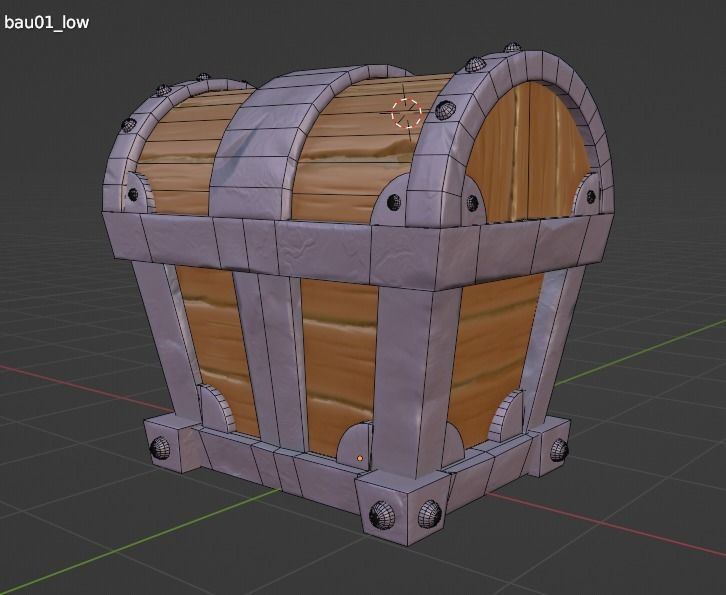 Fantasy Chest 3D free VR / AR / low-poly 3D model | CGTrader