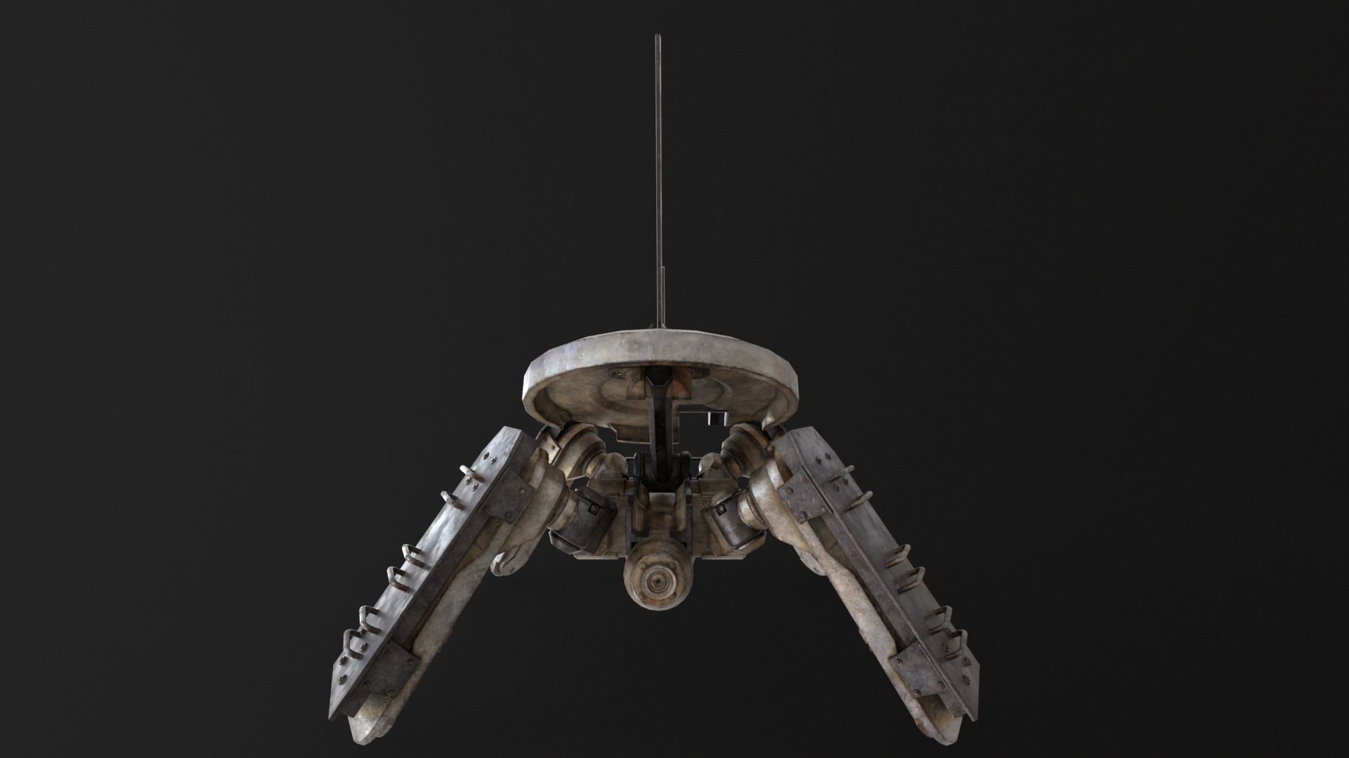 3D model Quadrupedal Scout Mech VR / AR / low-poly | CGTrader