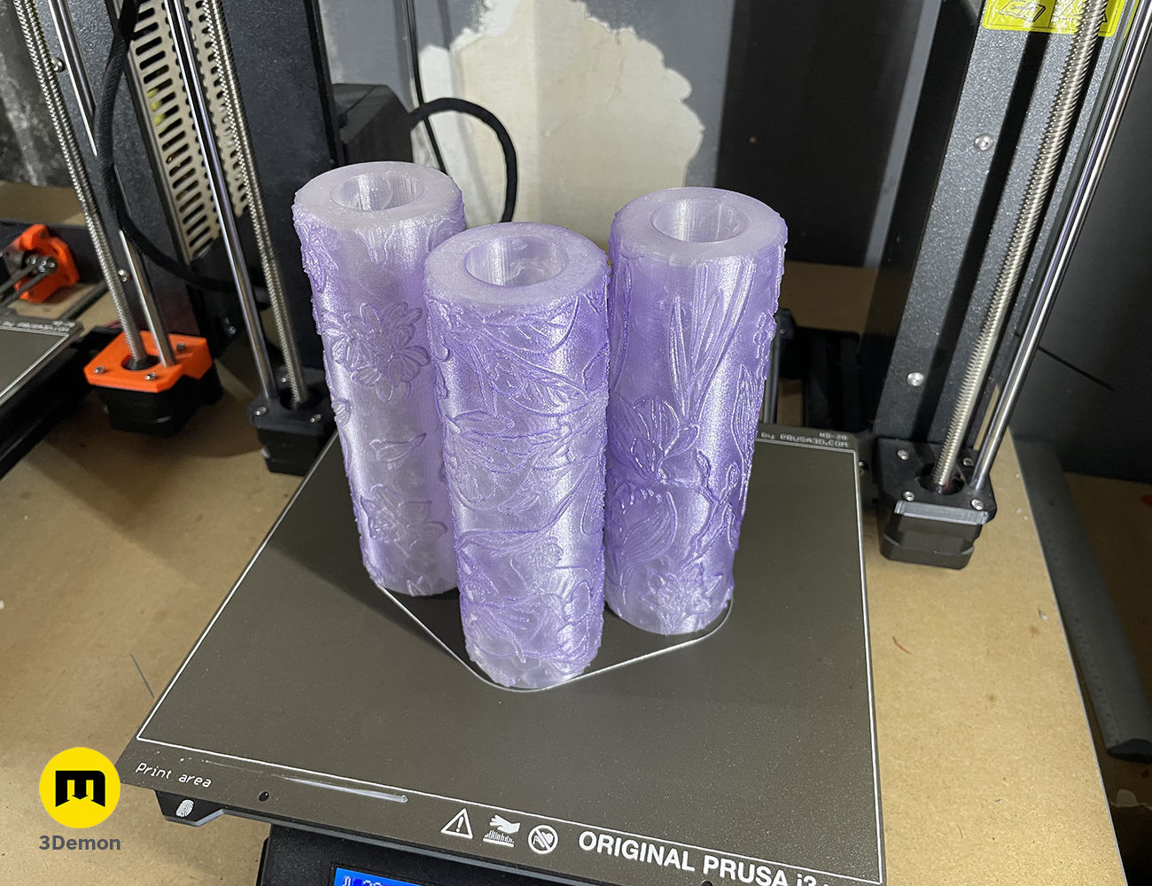 Texture Rollers - Spring Flowers free 3D model 3D printable | CGTrader