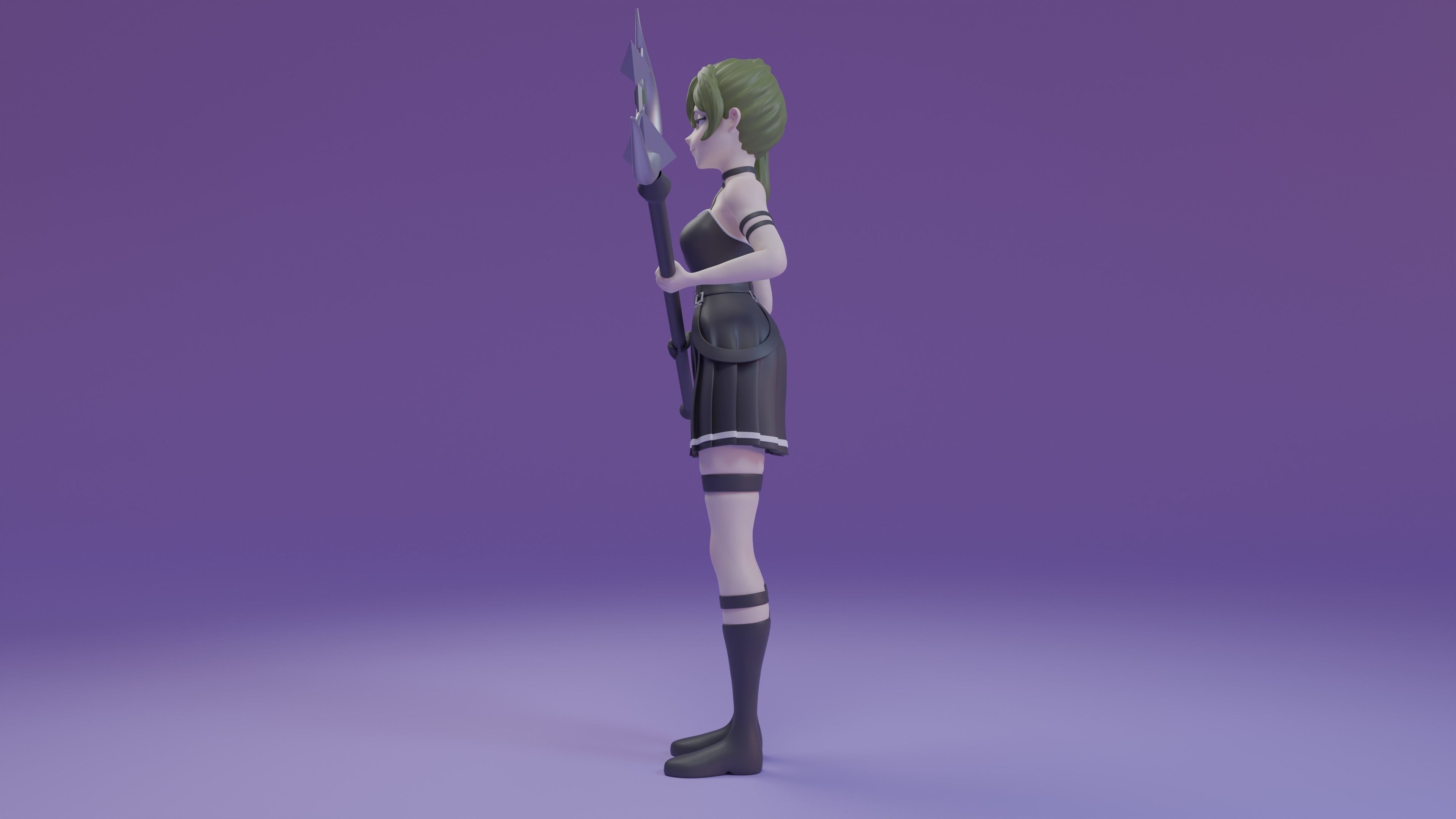 Ubel from Frieren Beyond Journeys End Anime 3D model 3D printable ...