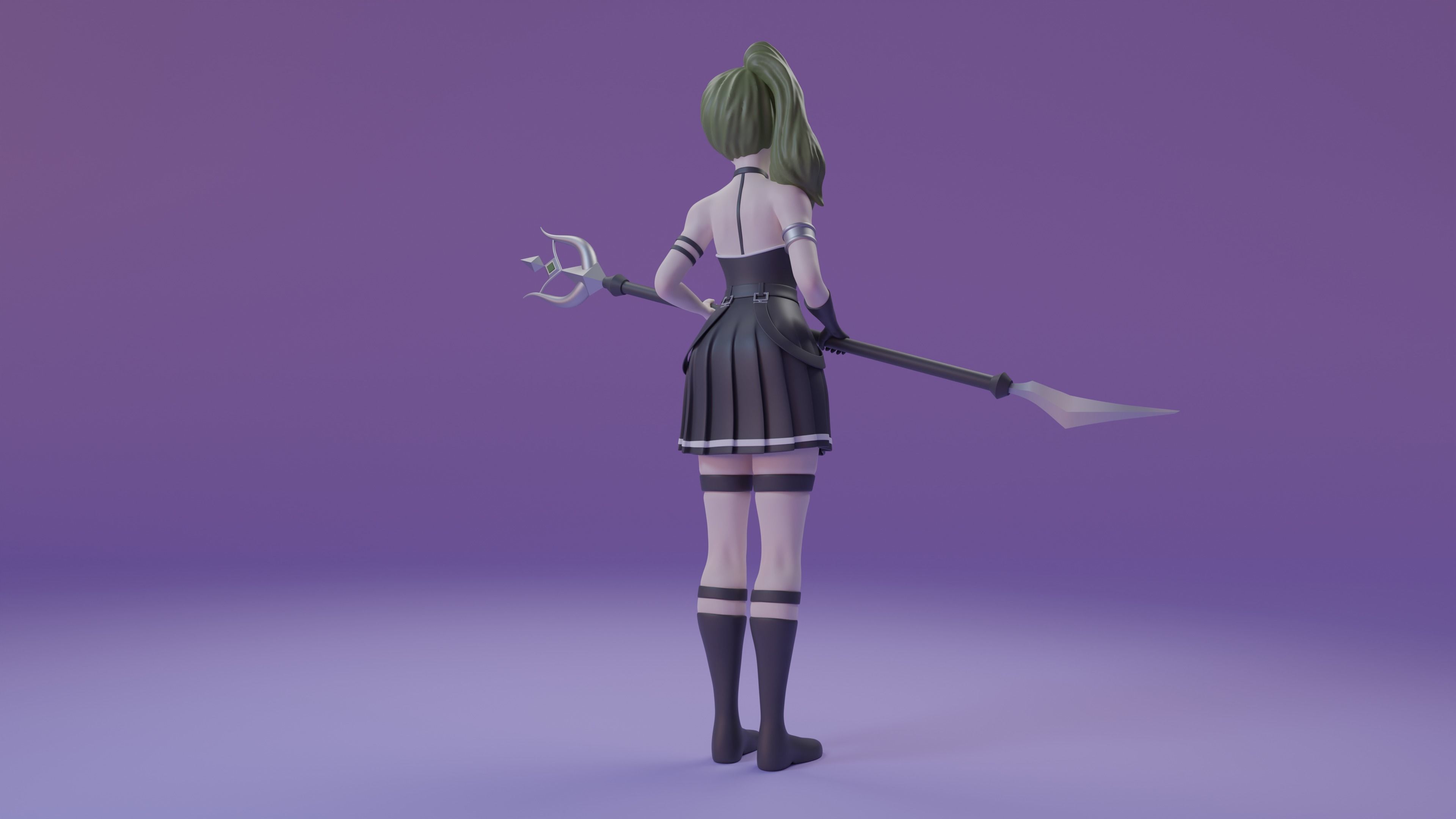 Ubel from Frieren Beyond Journeys End Anime 3D model 3D printable ...