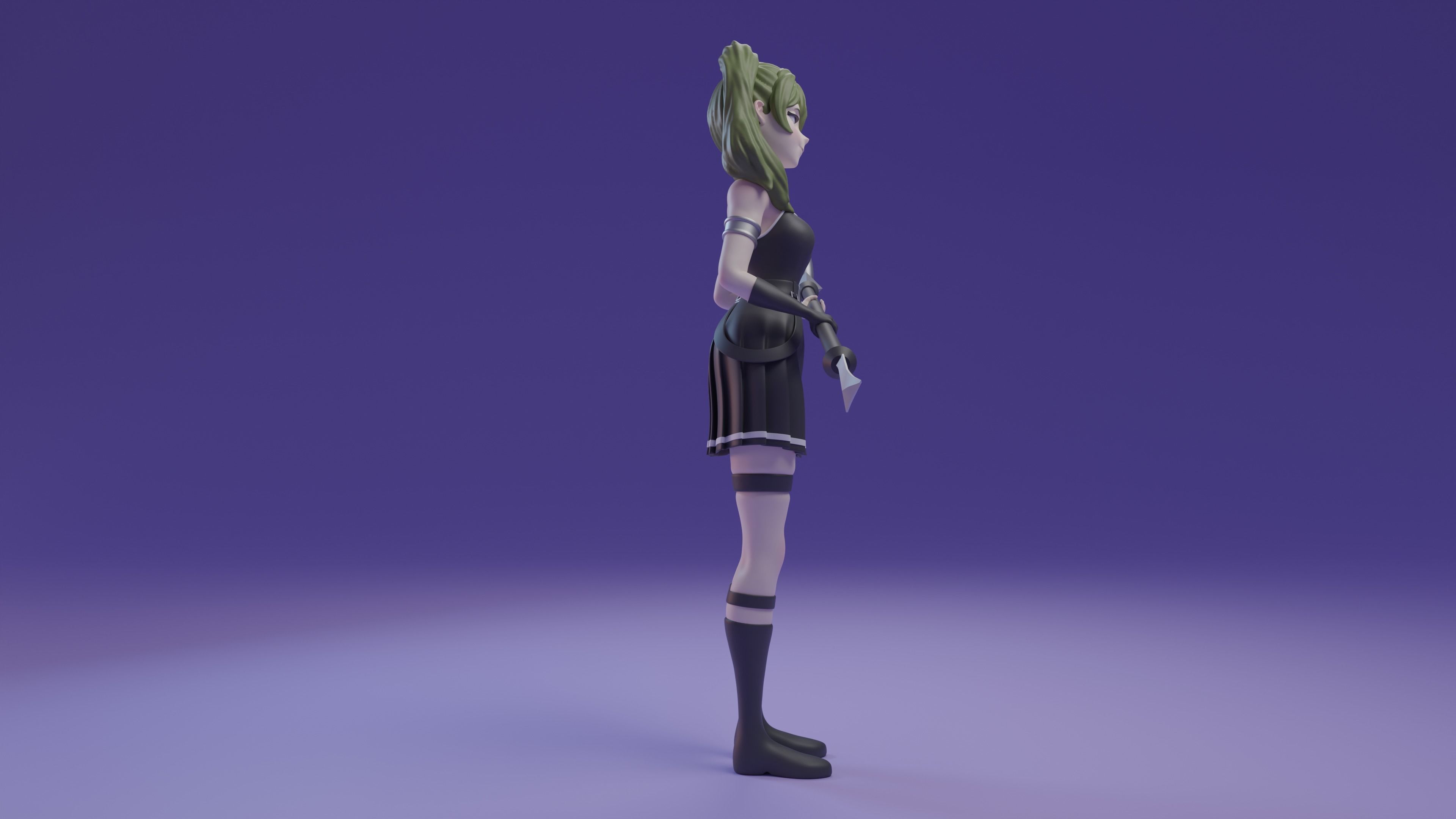 Ubel from Frieren Beyond Journeys End Anime 3D model 3D printable ...