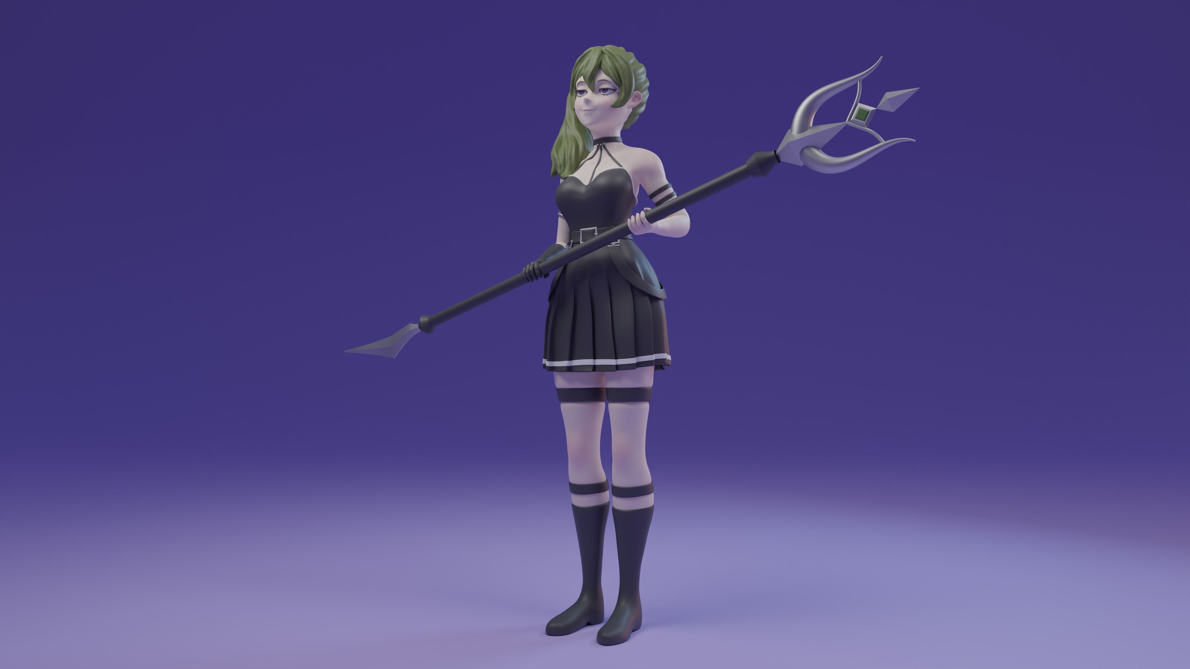 Ubel from Frieren Beyond Journeys End Anime 3D model 3D printable ...