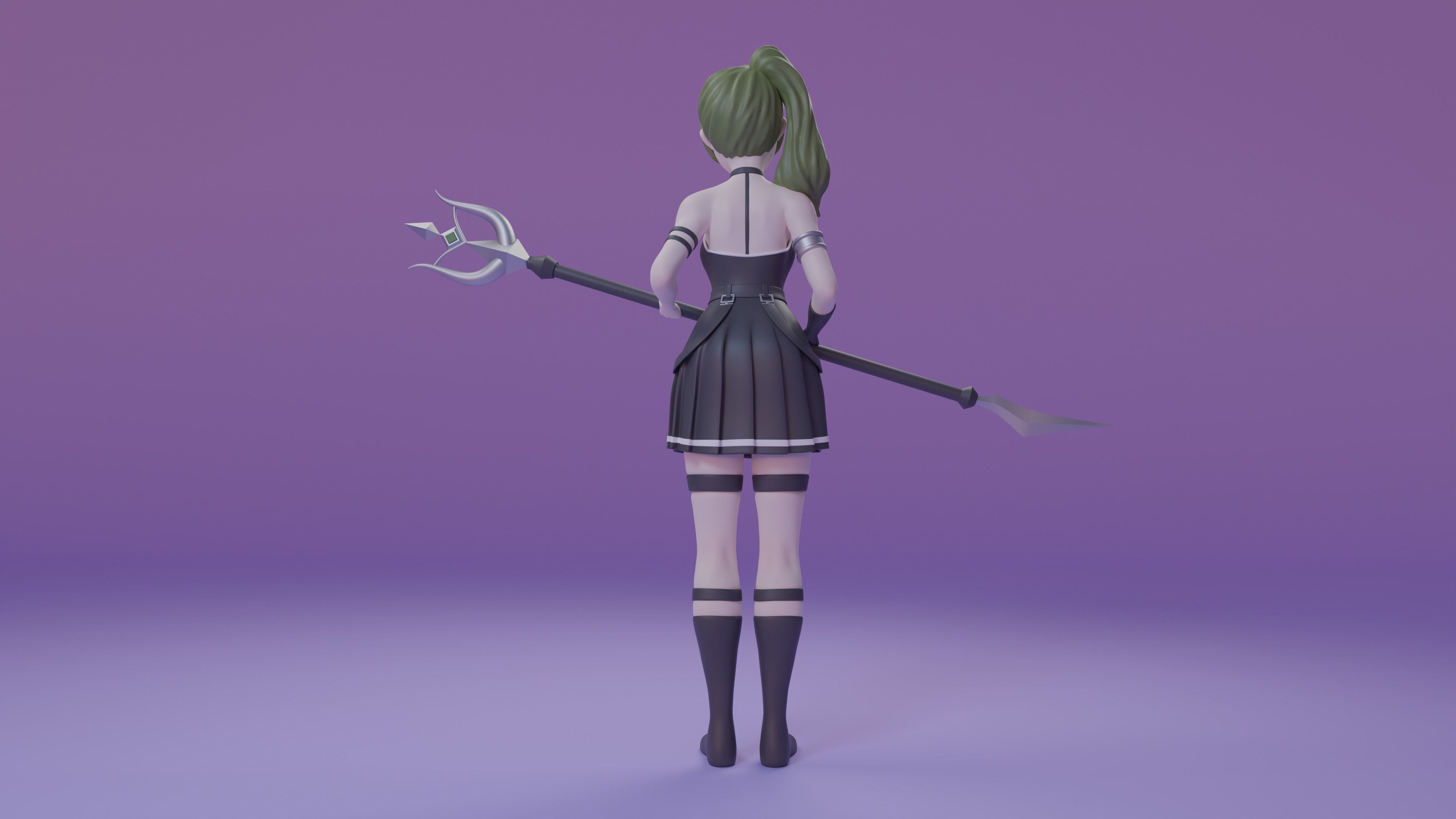 Ubel from Frieren Beyond Journeys End Anime 3D model 3D printable ...