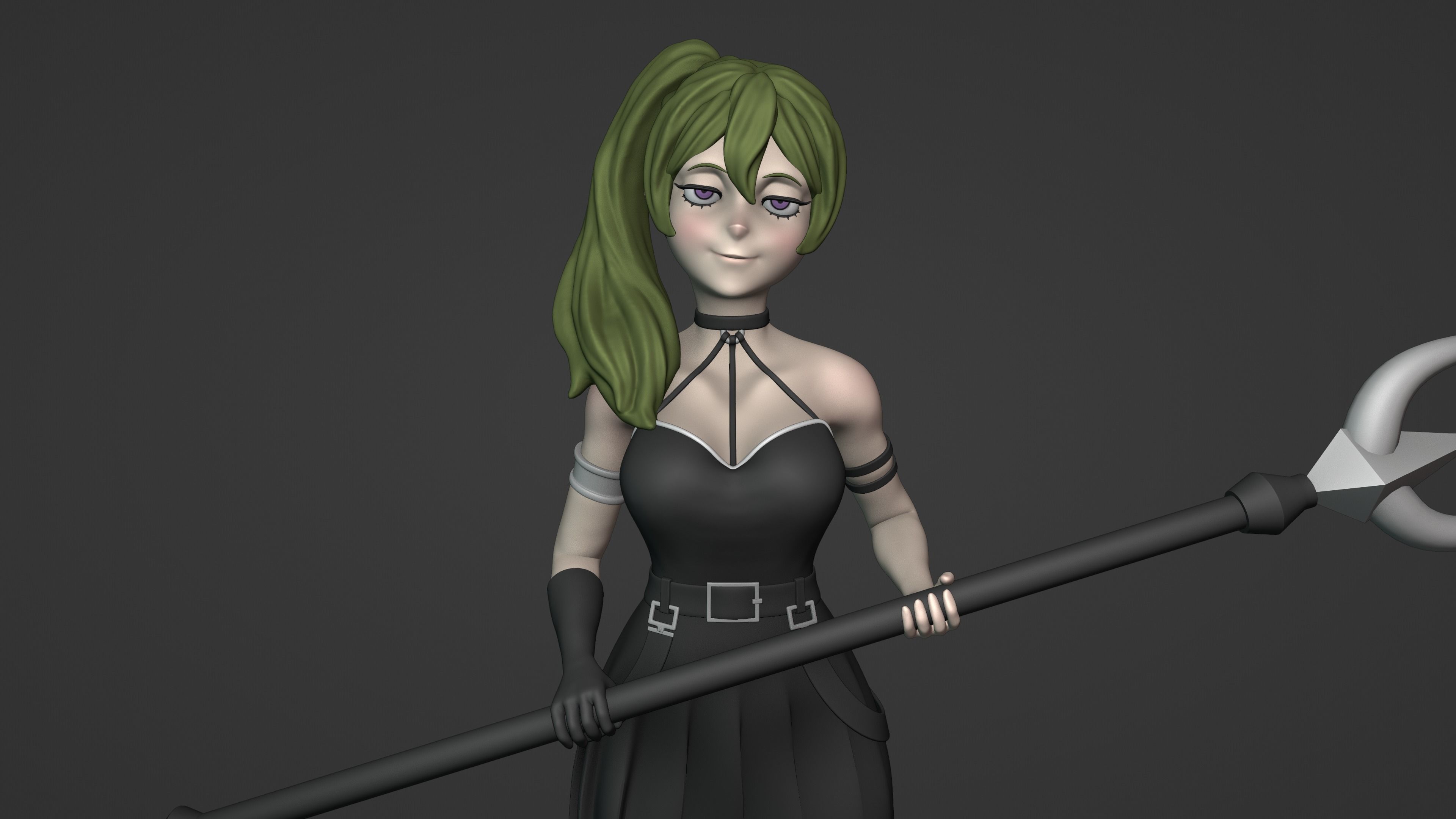 Ubel from Frieren Beyond Journeys End Anime 3D model 3D printable ...