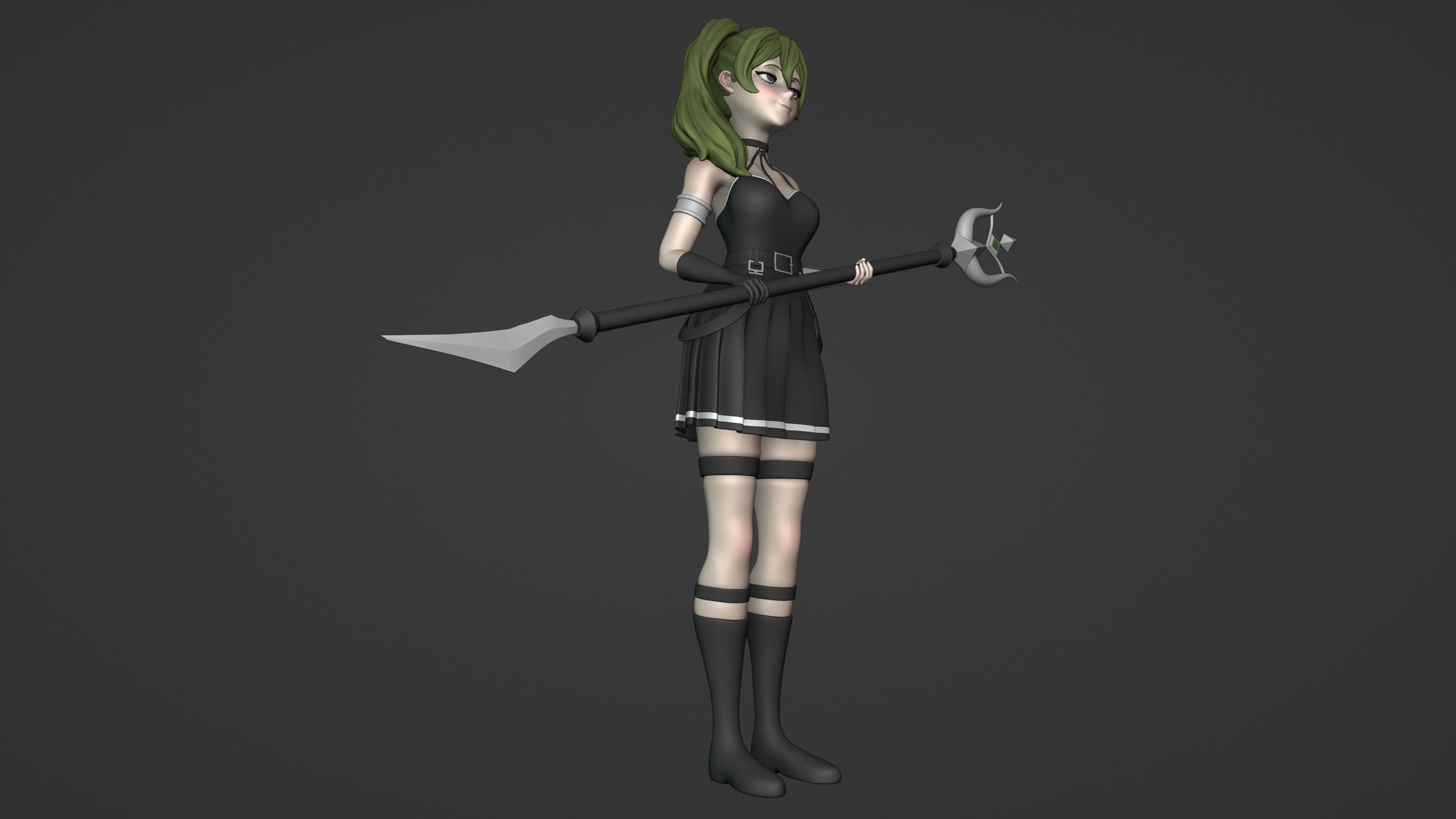 Ubel from Frieren Beyond Journeys End Anime 3D model 3D printable ...