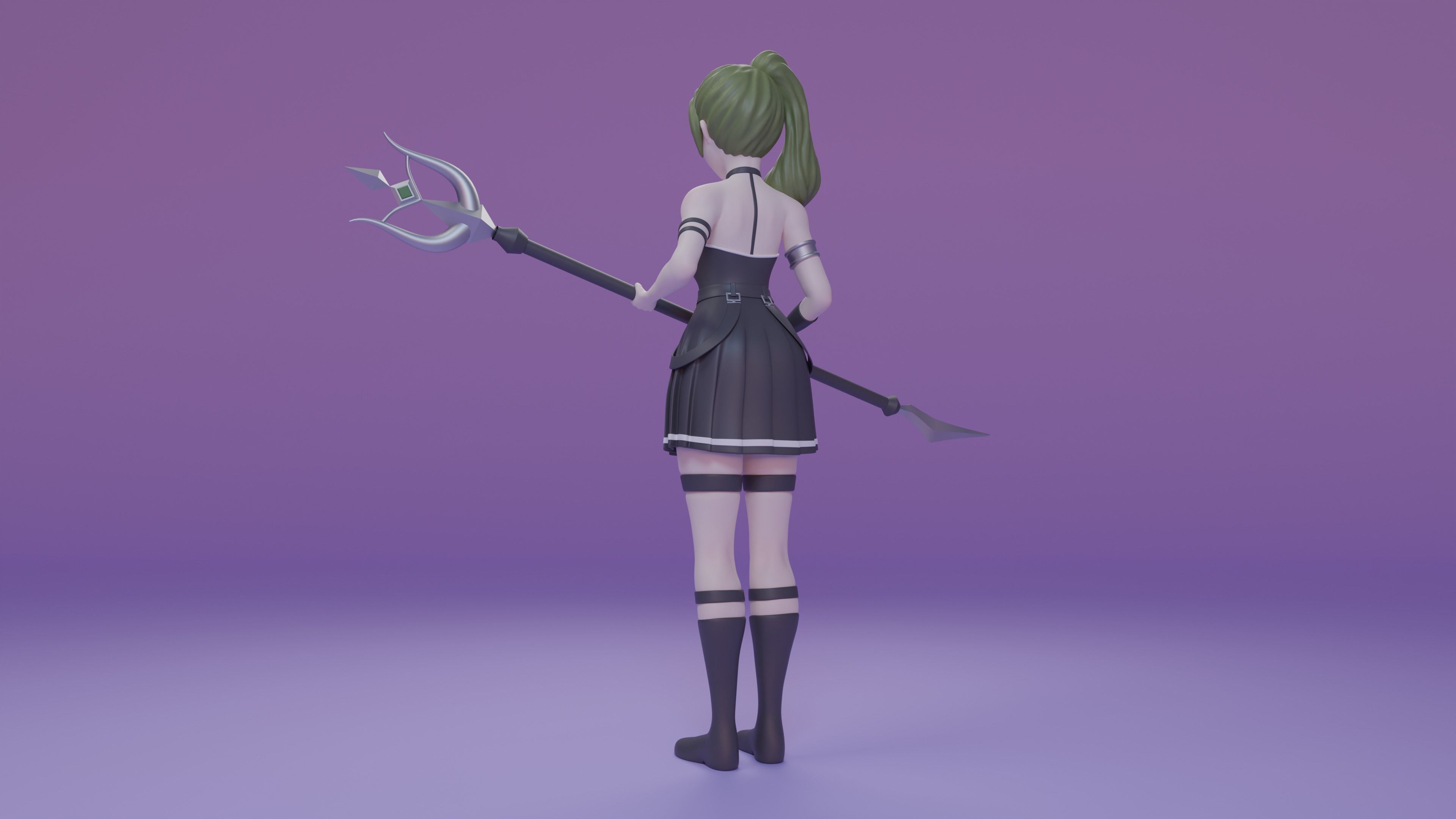 Ubel from Frieren Beyond Journeys End Anime 3D model 3D printable ...