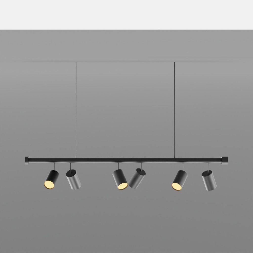 The Adjustable Lighting Fixture free 3D model | CGTrader